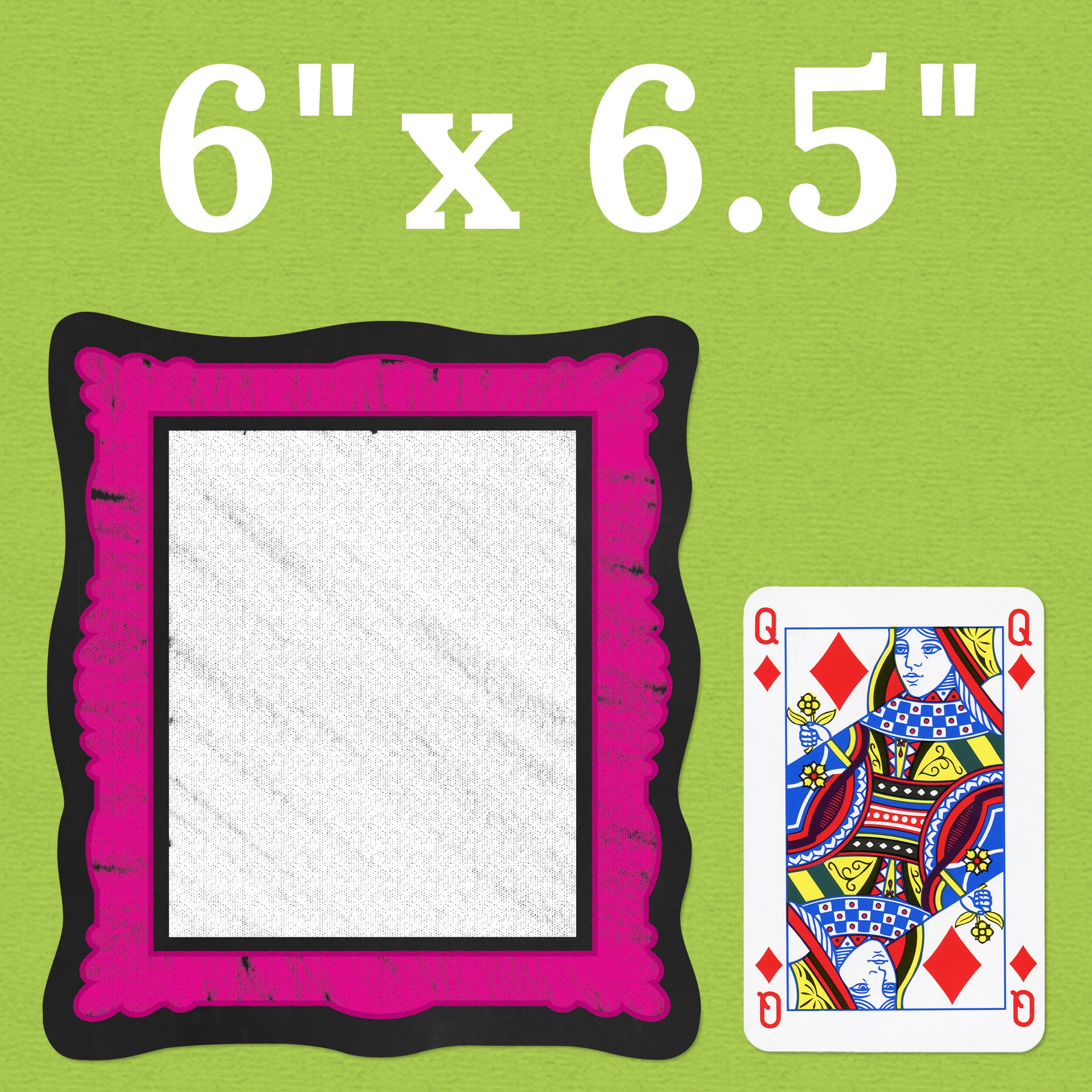 Snapklik.com : Carson Dellosa 36-Piece Chalkboard Frames Cutouts, Colorful Cardstock Labels For ...