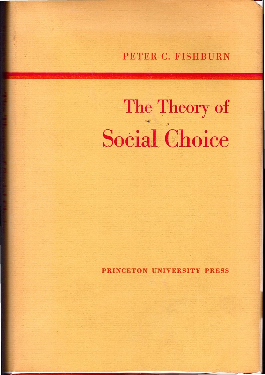Amazon.com: The Theory of Social Choice (Princeton Legacy Library ...