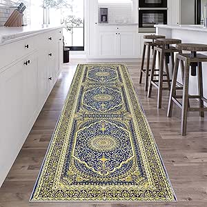 Amazon.com: RUGxDJ 3x10 Runner Rug Kitchen Runners Non Skid Washable ...