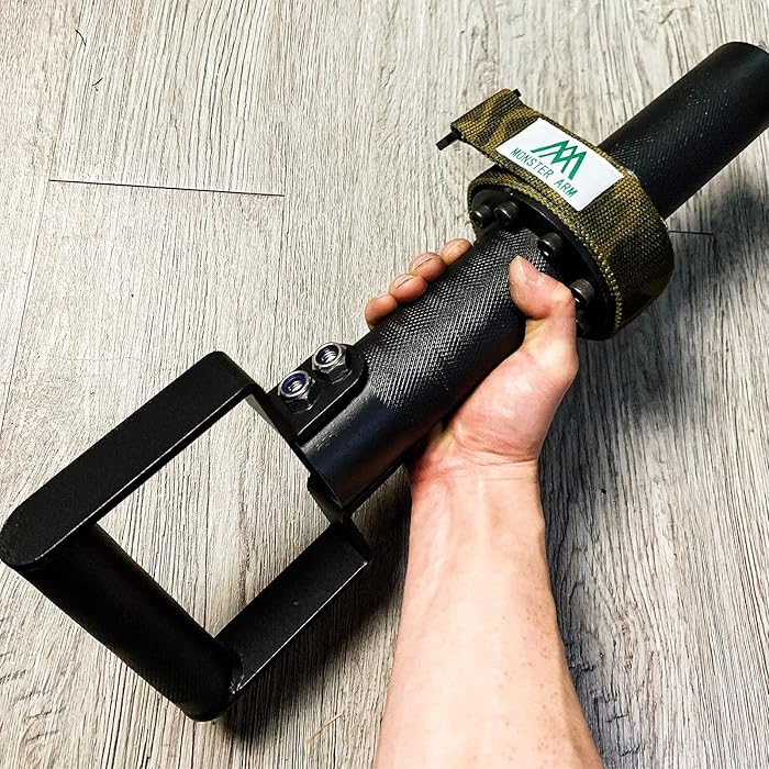 Buy Metal Arm Wrestling Exercise Handle, Forearm Wrist Arm Blaster ...