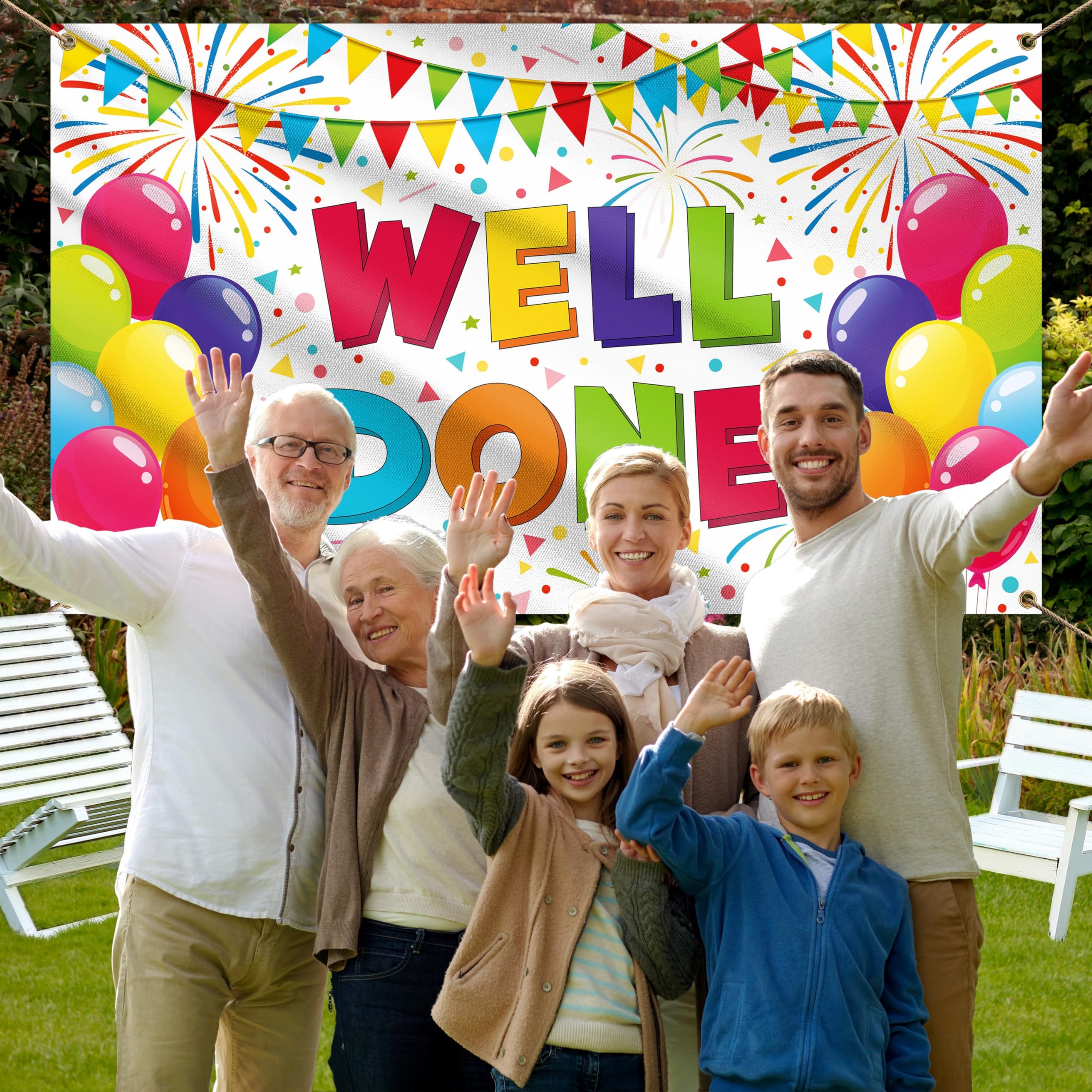Well Done Banner – Congratulations Banner – Congratulations Decorations ...