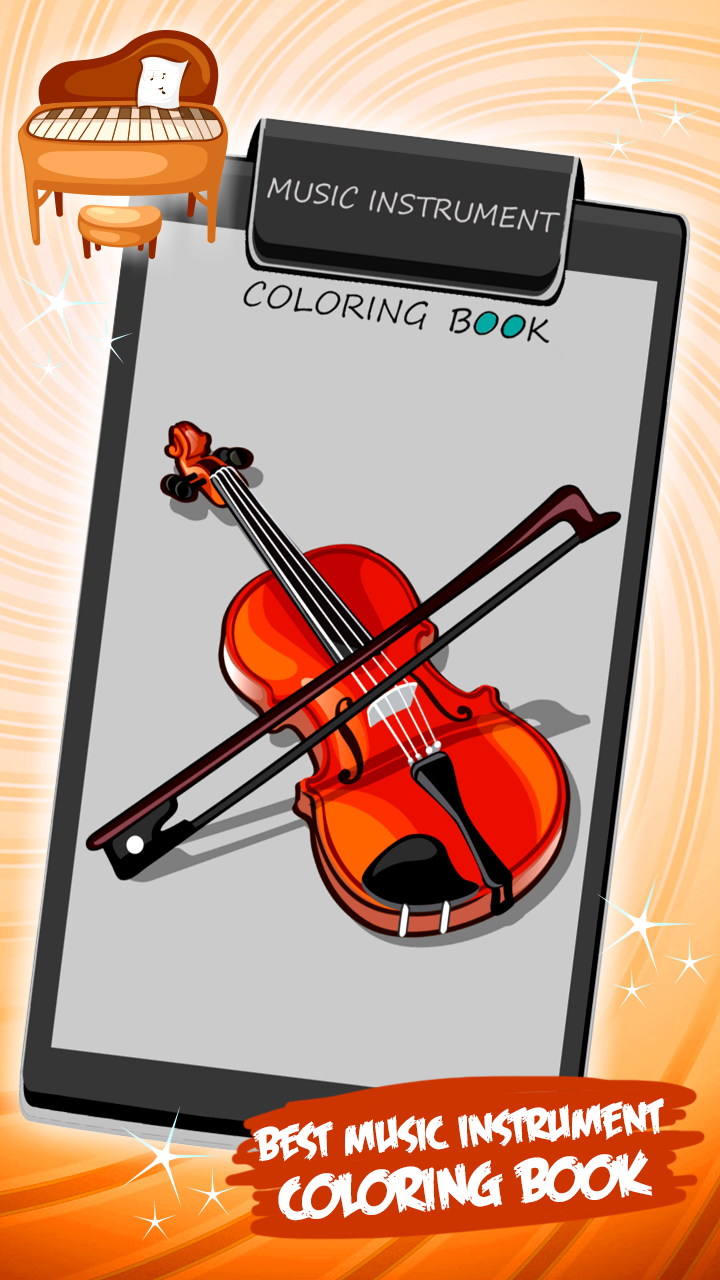Music Instrument Coloring Book - App on Amazon Appstore