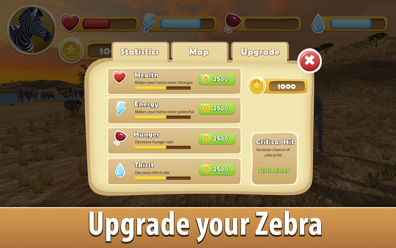 Wild Zebra Horse Simulator 3D - App on Amazon Appstore