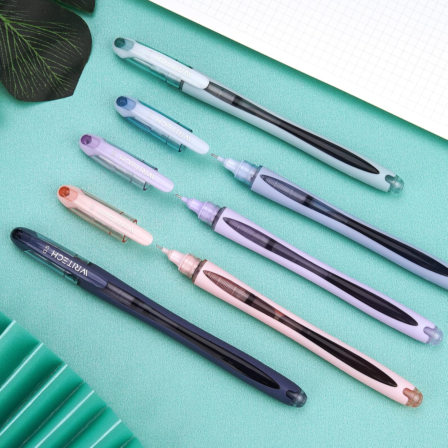 Amazon.com: WRITECH Rollerball Pens Set : Office Products