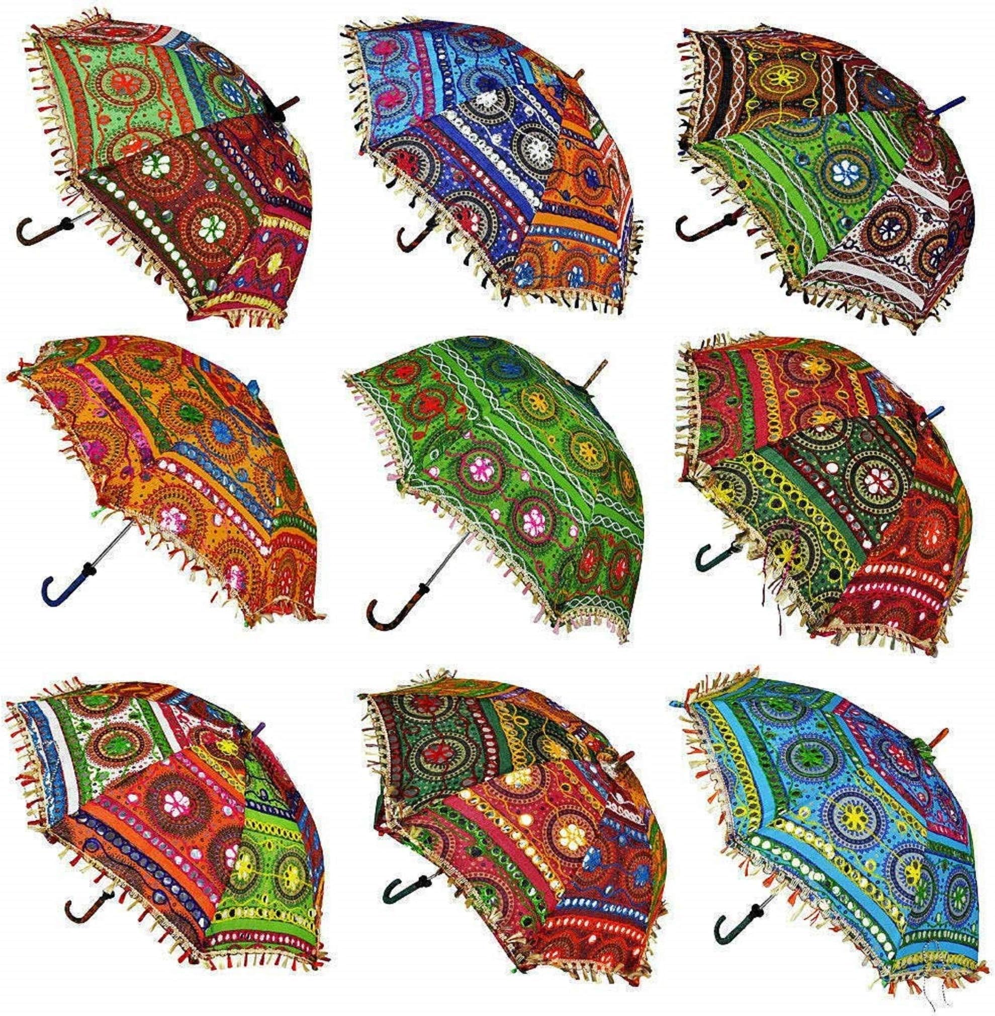 Amazon.com : Mycrafts Bohemian Handmade Design Cotton Multi Color ...
