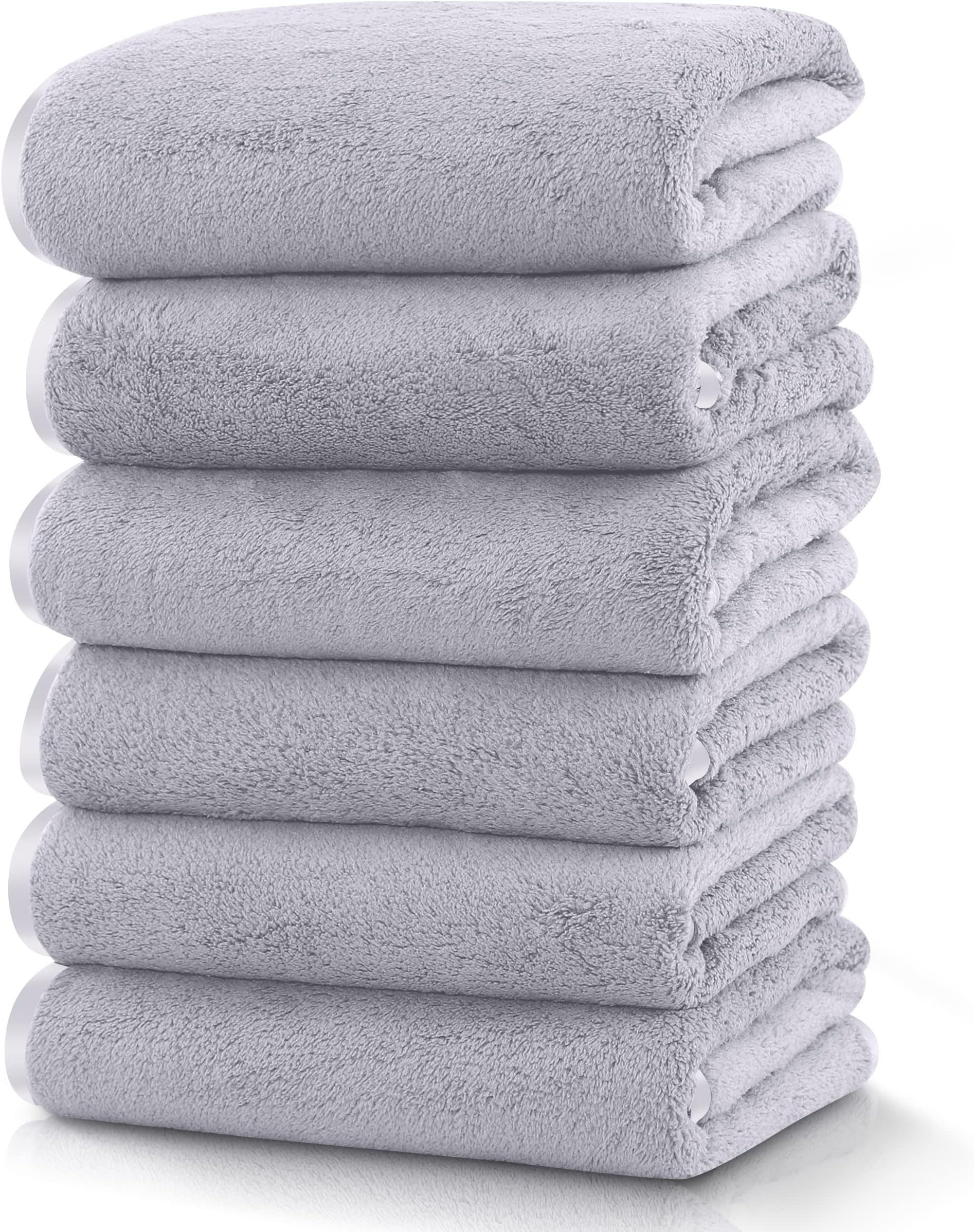 Amazon.com: VitalCozy 12 Pcs Microfiber Hand Towels 14 x 29.5'' Extra ...