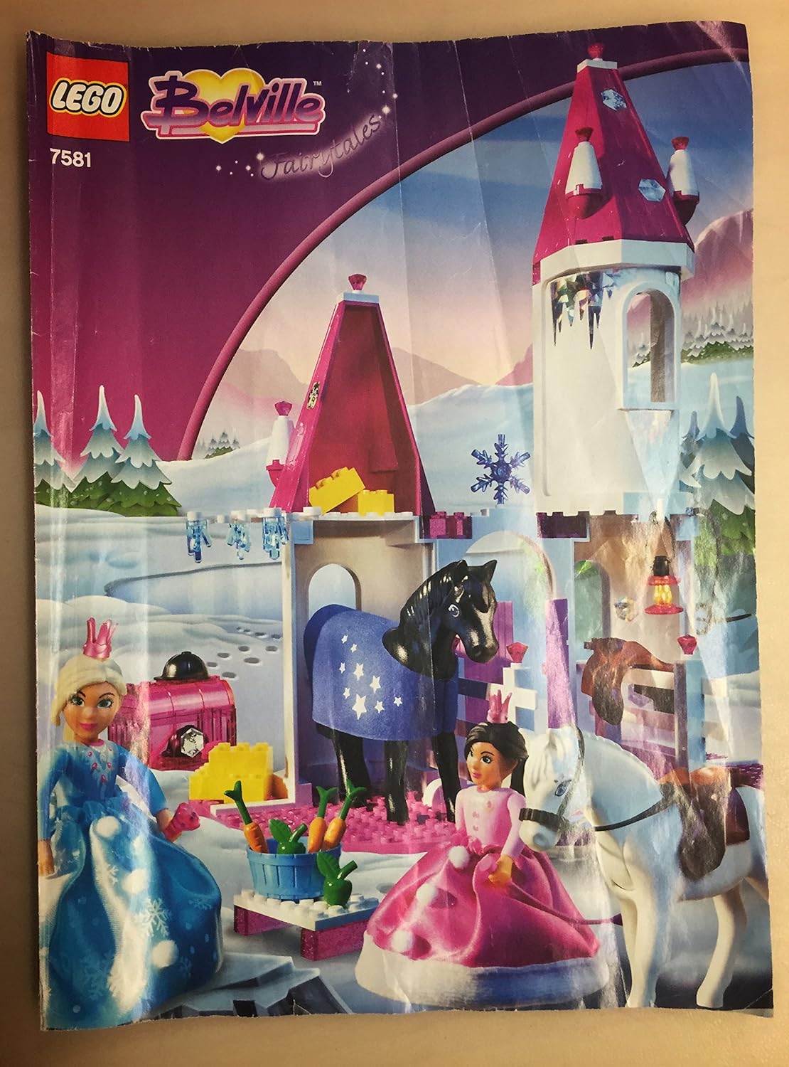 LEGO Belville 7581: Winter Royal Stables : Amazon.co.uk: Toys & Games