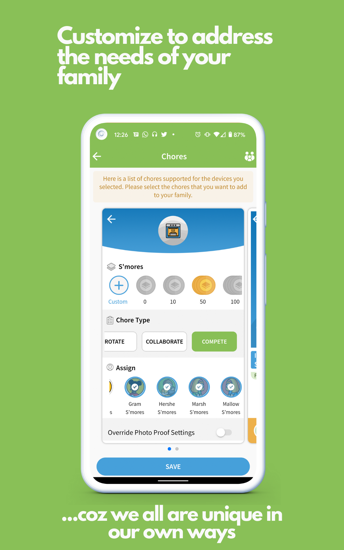 SmoresUp - The Smart Chores App - App on Amazon Appstore