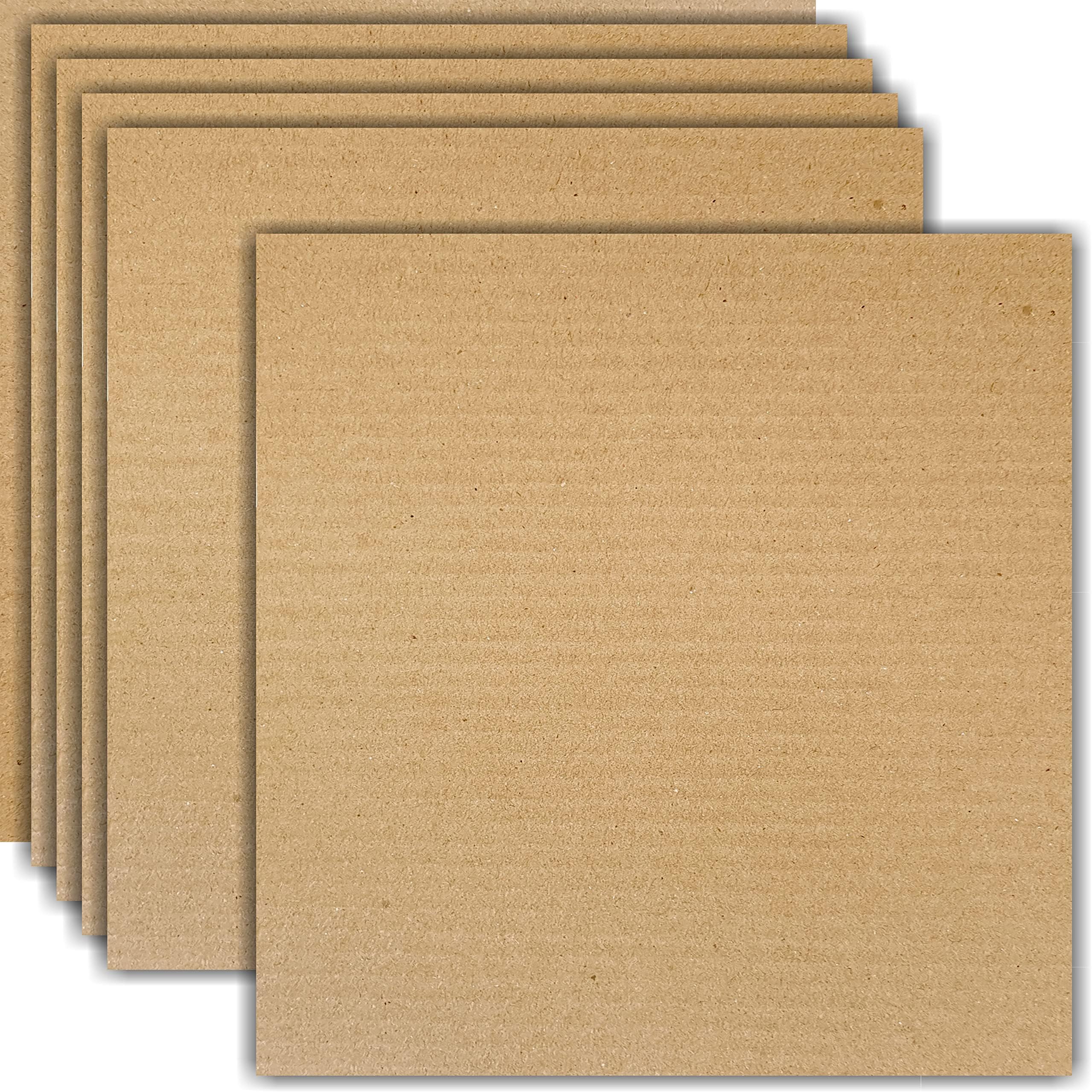 NAVMAV Corrugated Cardboard Sheets Pack Flat Cardboard Sheets Cardboard ...