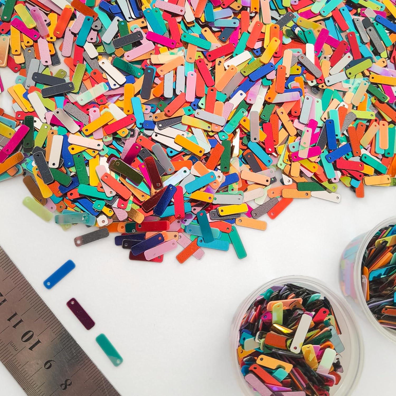 Amazon.com: Deglation Studio Mixed 2400 Pcs 4x14mm Bulk Loose ...