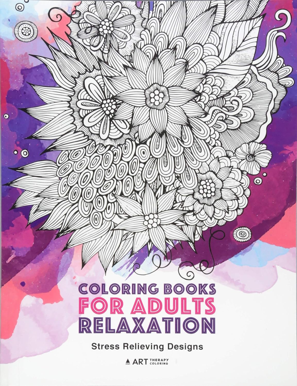Amazon.com: Coloring Books for Adults Relaxation: Stress Relieving ...