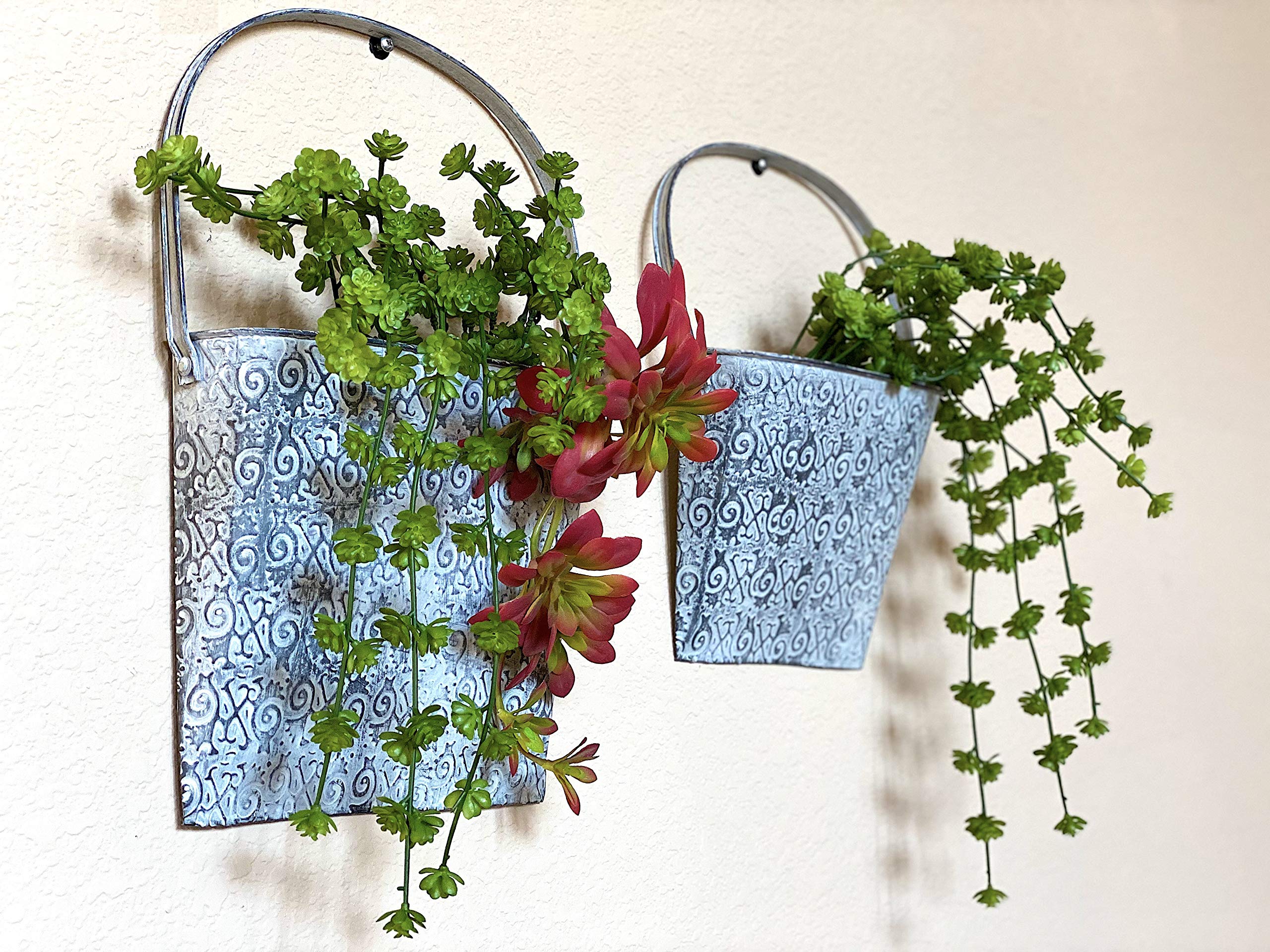 Metal Wall Pockets For Flowers