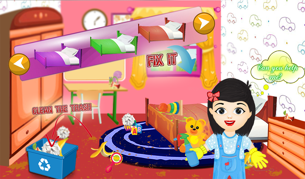 Baby Clean House - Girls Cleaning Game - App on Amazon Appstore