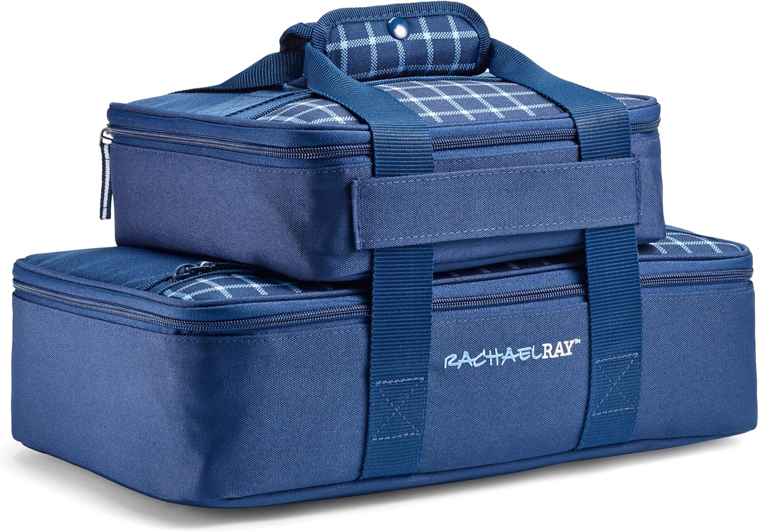 Amazon.com: Rachael Ray Lugger Duo, Insulated Casserole Carrier for Hot ...