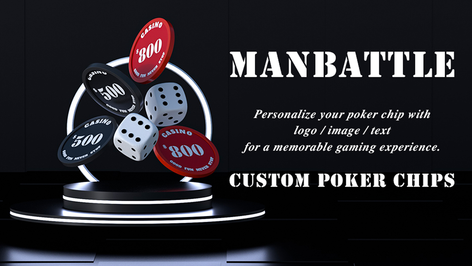 Custom Bar Tokens 200 Custom Poker Chips With Your Logo - Double-Sided ...
