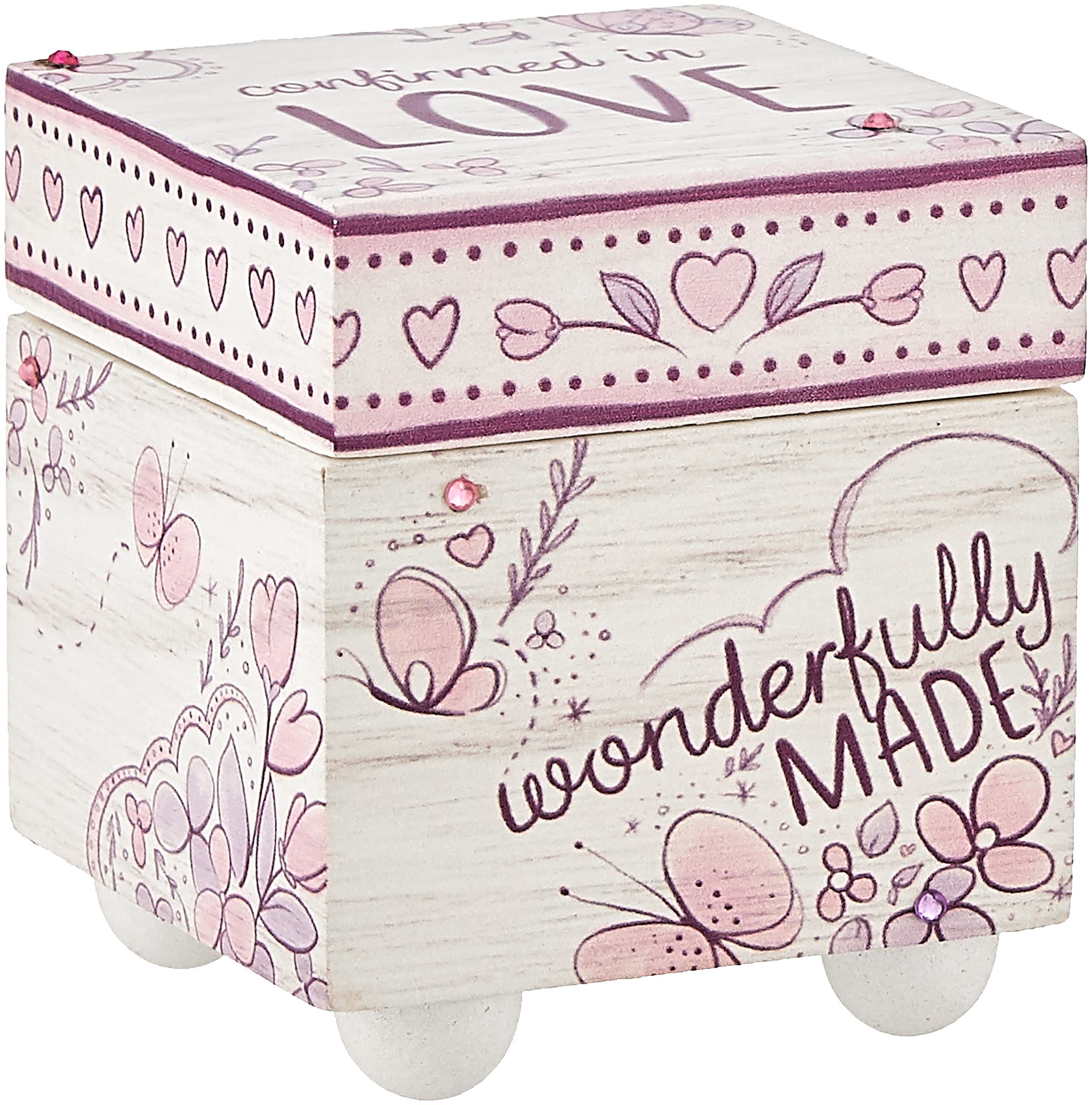 Amazon.com - Precious Moments Confirmed in Love Wood Keepsake Box 182413