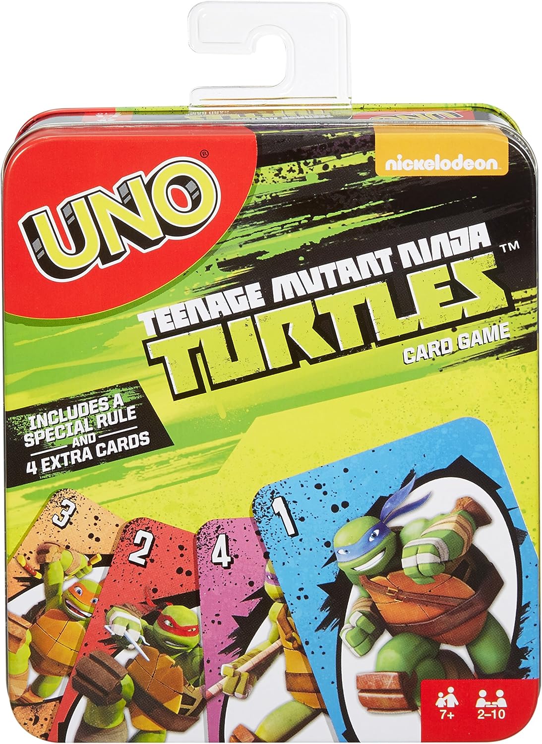Amazon.com: UNO: Nickelodeon Teenage Mutant Ninja Turtles - Card Game ...