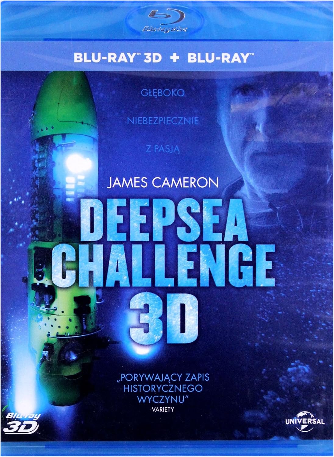 Deepsea Challenge 3D [Blu-Ray]+[Blu-Ray 3D] [Region Free] (English ...