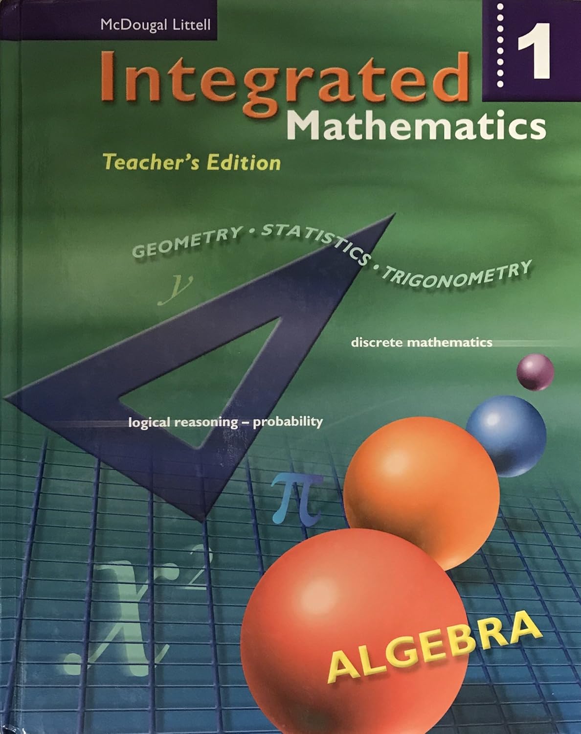 McDougal Littell Integrated Math: Teacher Edition Book 1 2002: Rheta ...