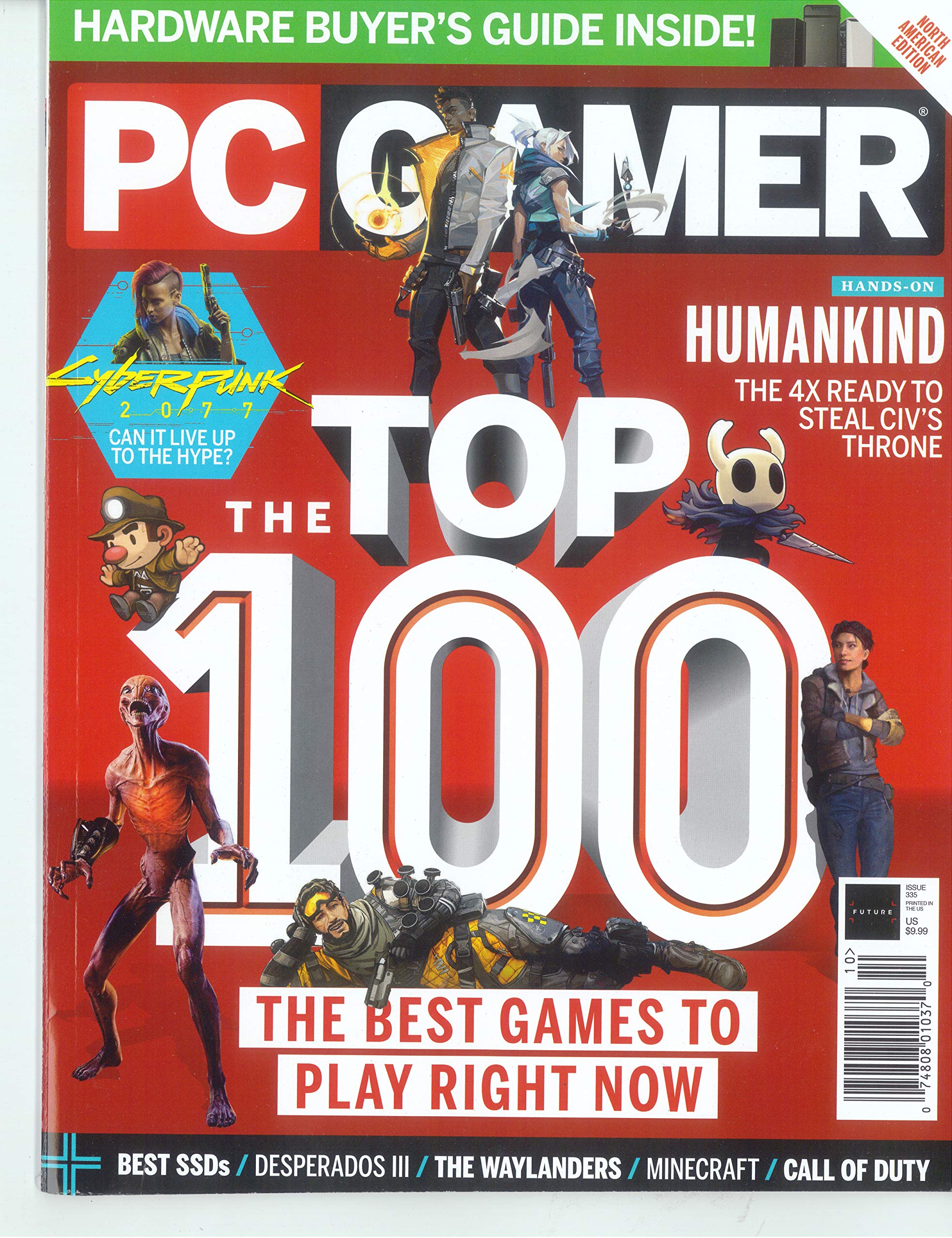PC GAMER MAGAZINE - OCTOBER 2020 - THE TOP 100 (THE BEST GAMES TO PLAY ...