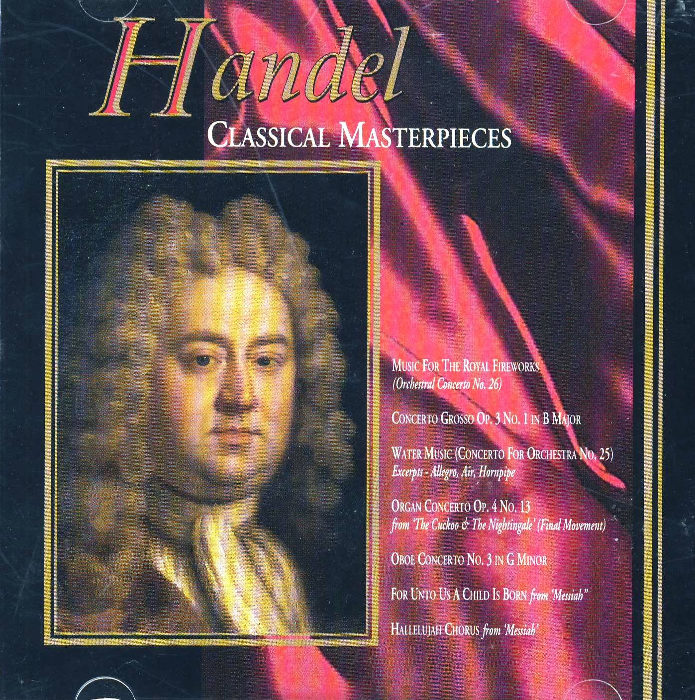 Handel Classical Masters [Audio CD] George Friederic Handel; The Munich ...