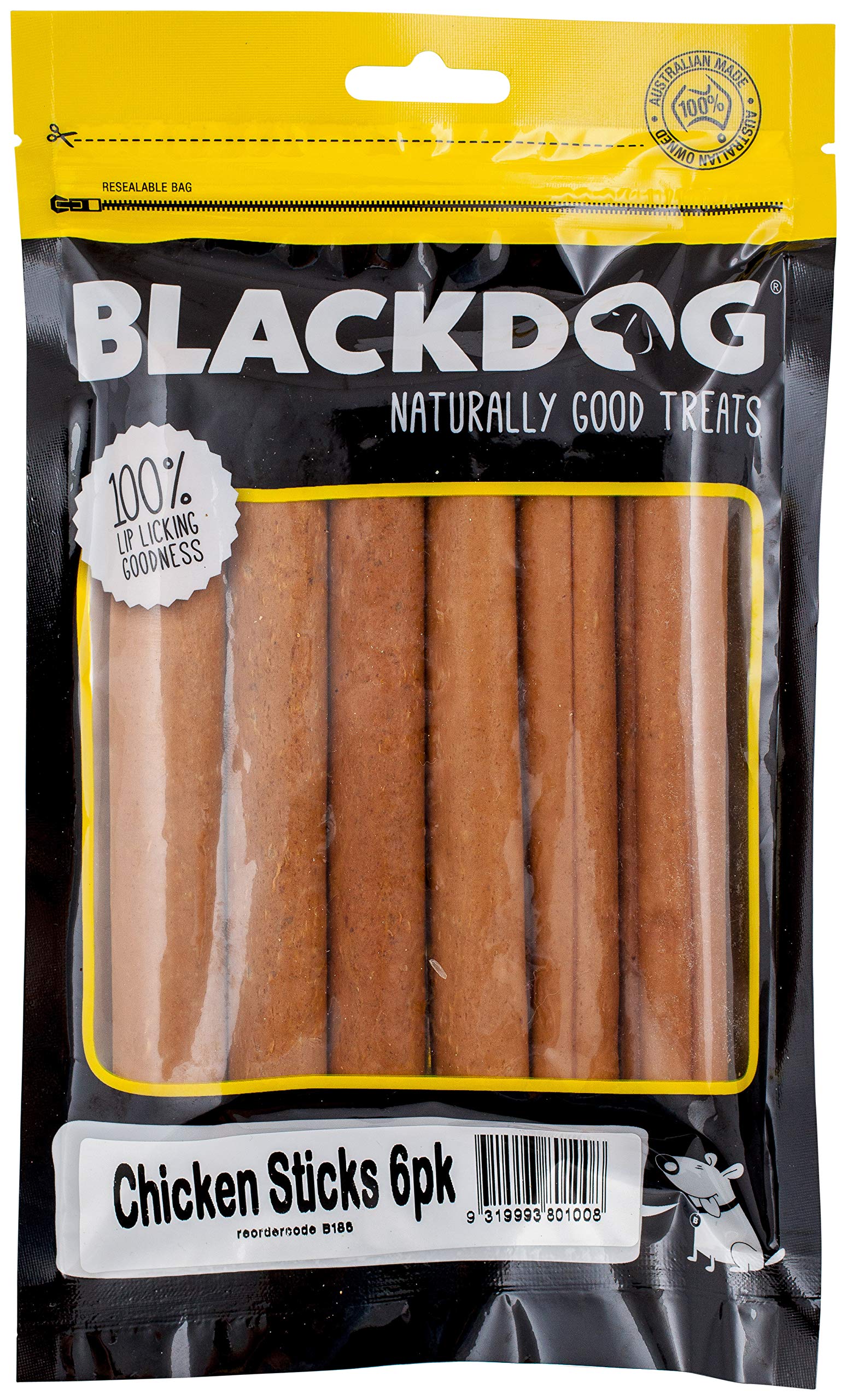 BLACKDOG Chicken Sticks - 6 Pack, All : Amazon.com.au: Pet Supplies