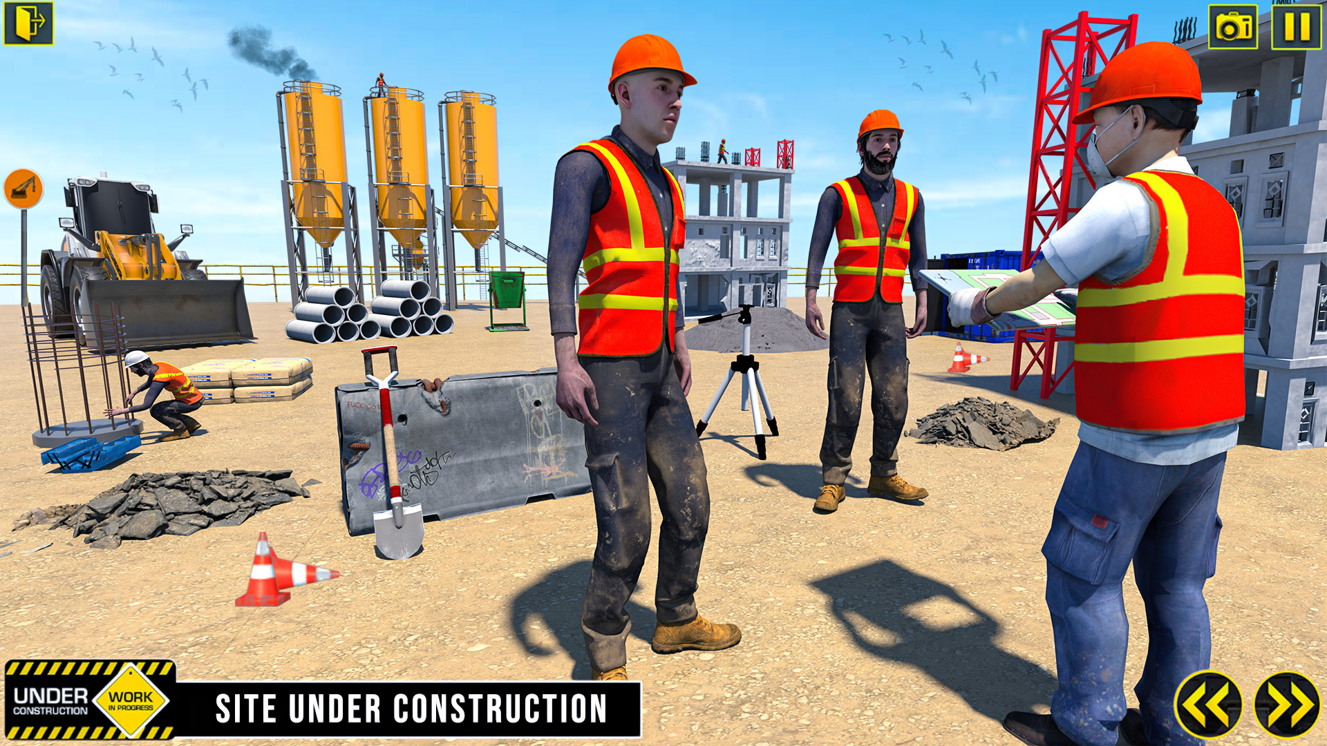 Crane Excavator Games City Building Construction Excavator Simulator ...