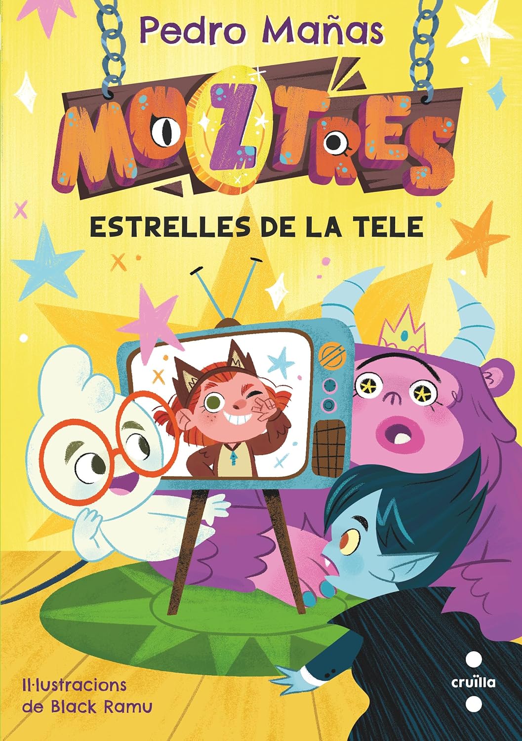 Moztres 4. Estrelles de la tele: Mañas Romero, Pedro, Black Ramu, Molera i Jordà, Mònica ...