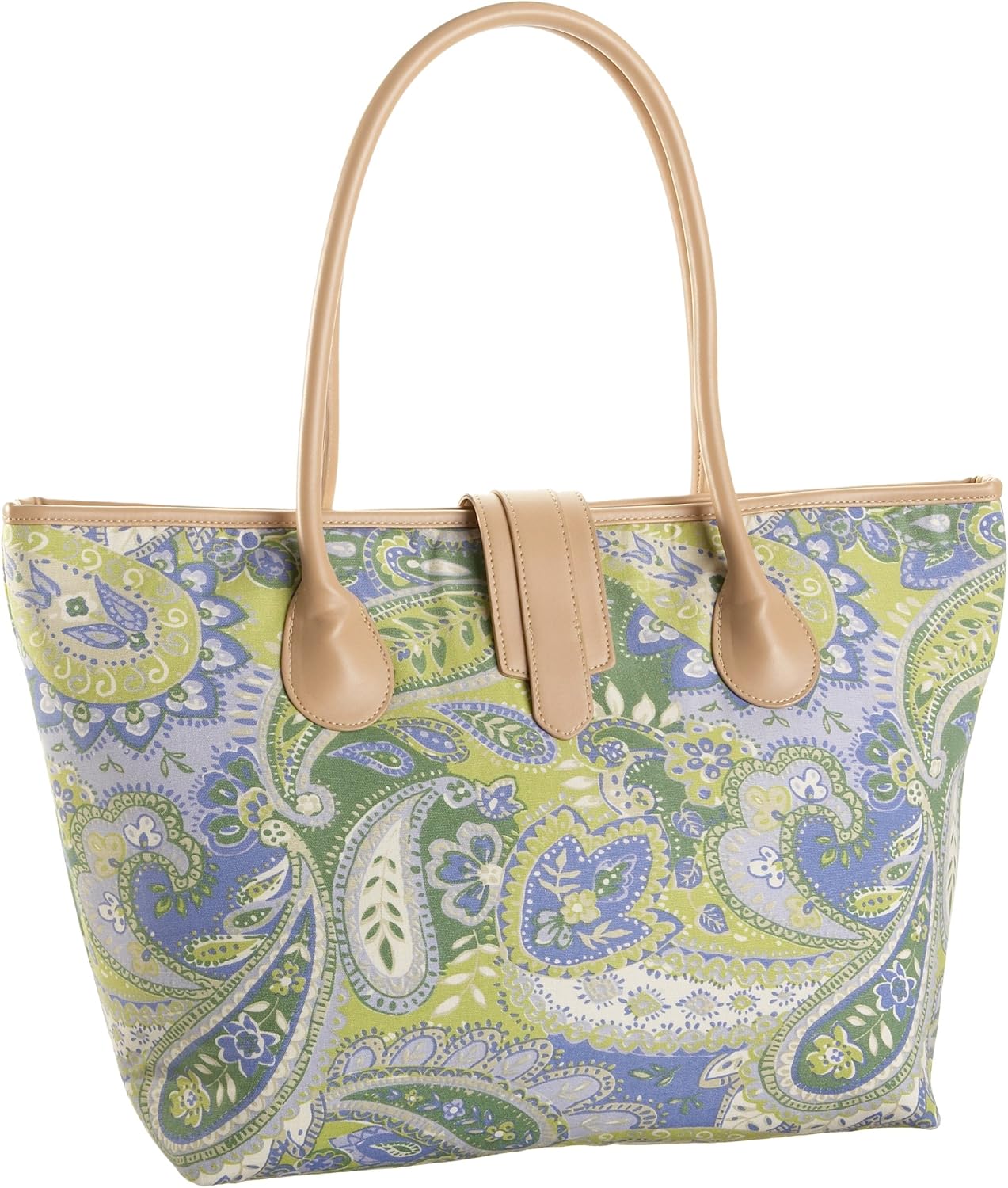 Amazon.com: Tianni Paisley Tote,Blue,one size : Clothing, Shoes & Jewelry