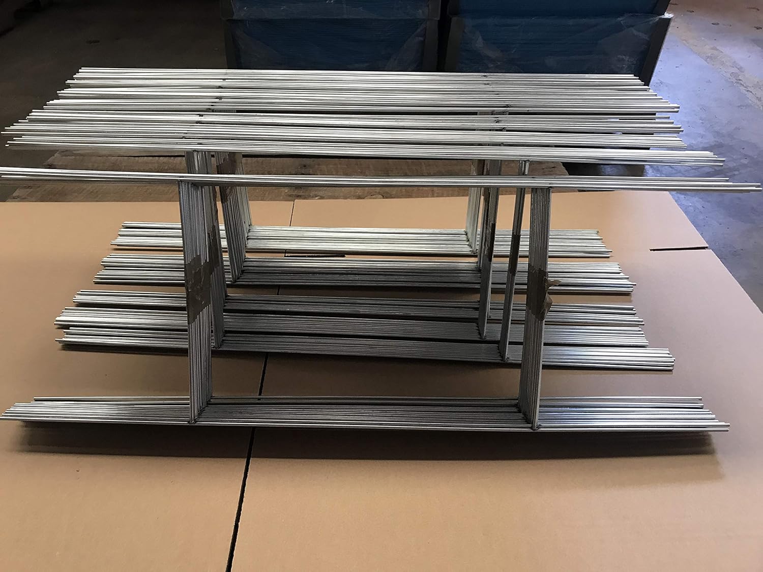 Buy Durable Stake Pack of 50 Heavy Duty Metal Stake Double H-Frame ...