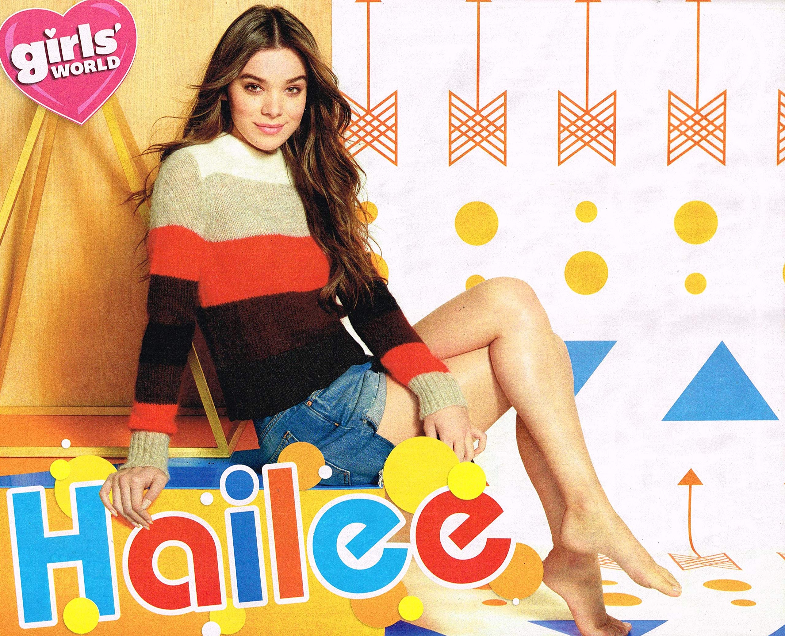 Hailee Steinfeld Barefoot Mackenzie Ziegler 11 X 8 Teen Magazine ...