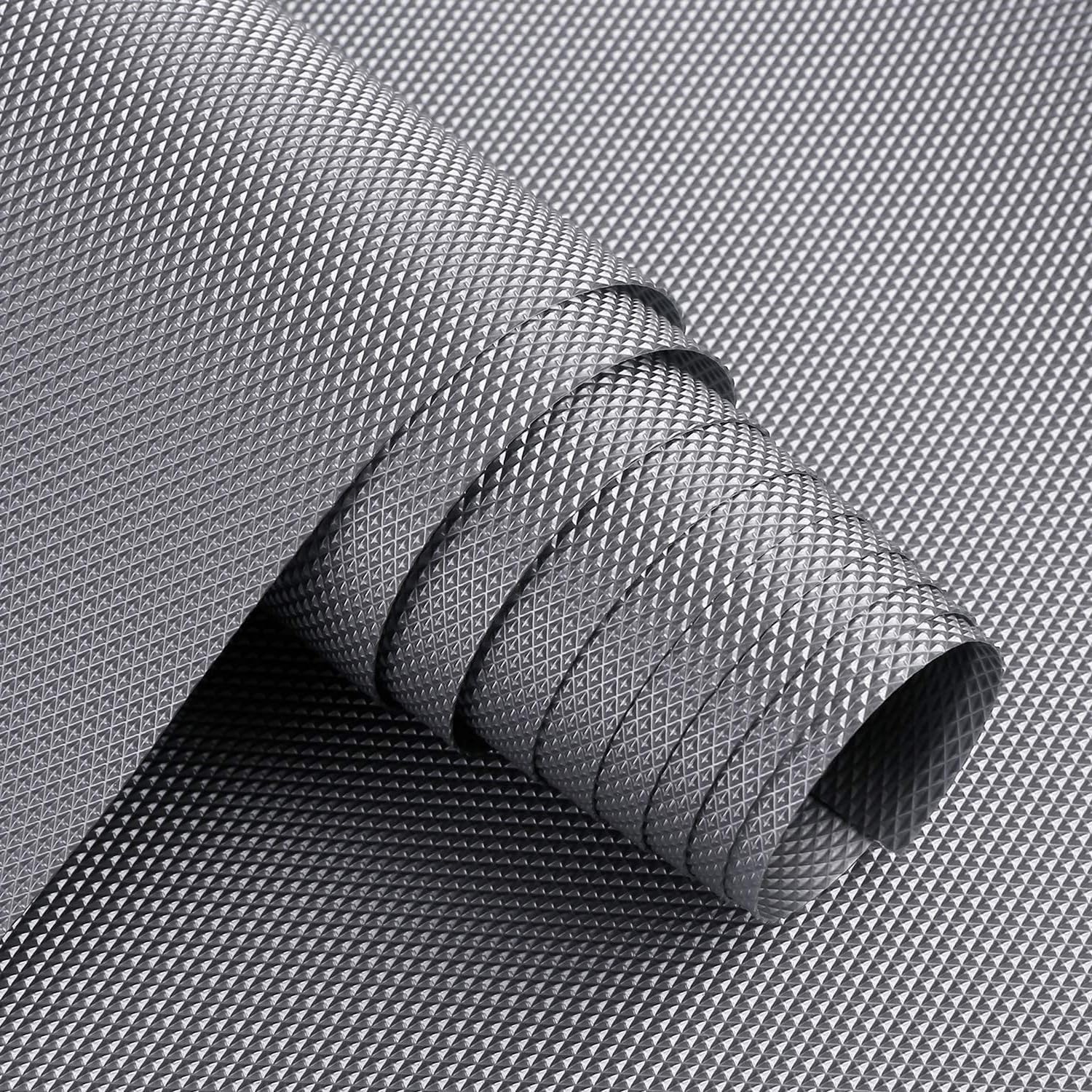 Kuber Industries Anti Slip Mat|Diamond Textured Shelf Mat Liner Roll ...