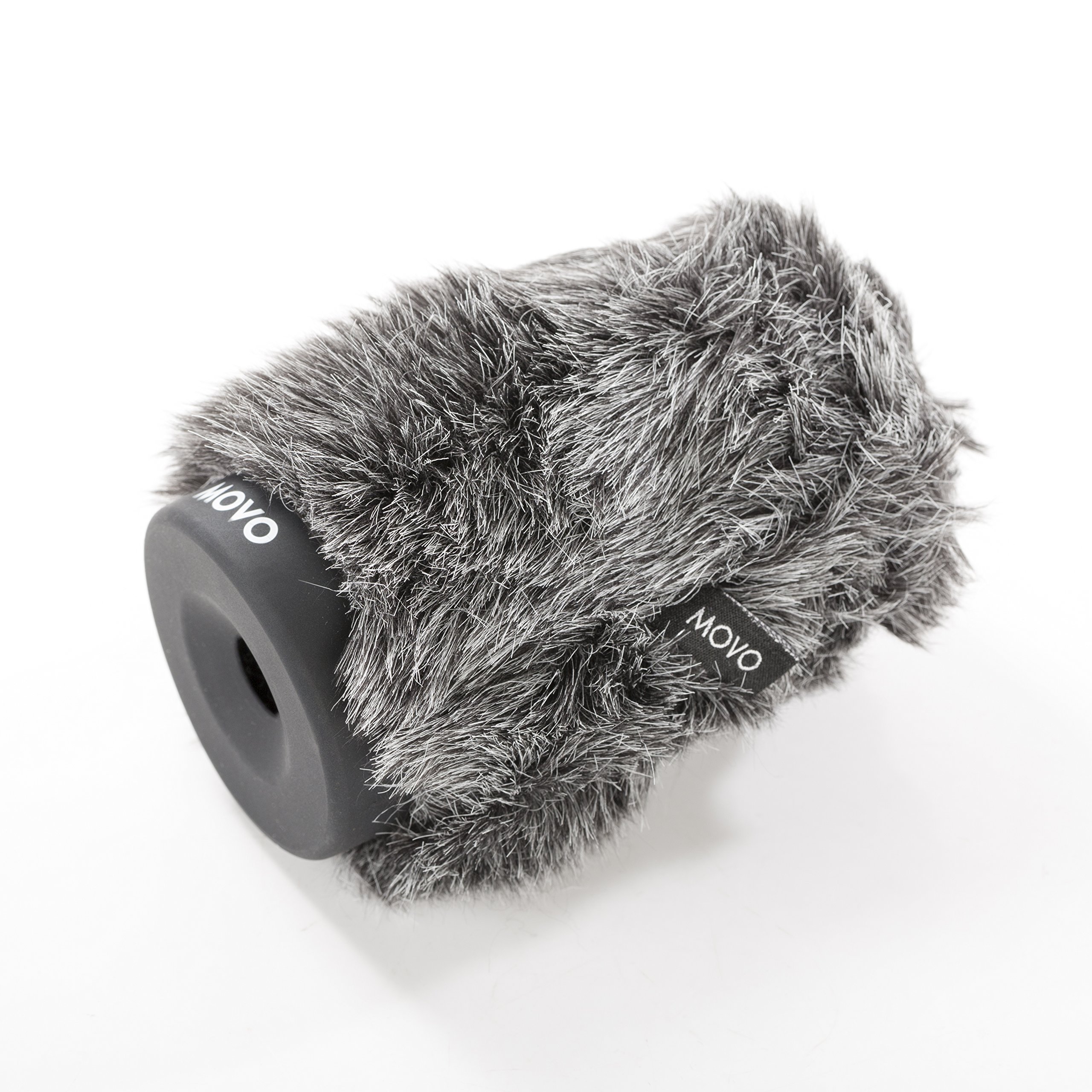 Movo WS-G100 Furry Rigid Windscreen for Microphones 18-23mm in Diameter ...