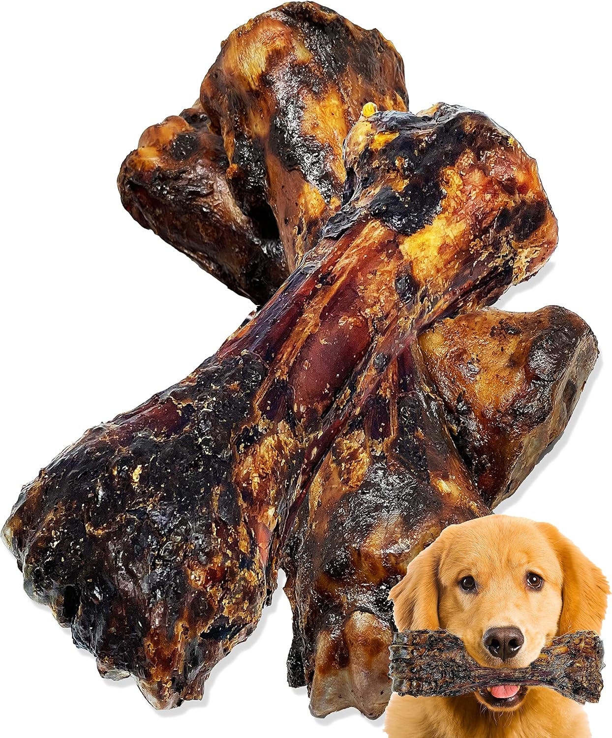 Amazon.com : Lively Tails Liver Coated Dog Bones for Aggressive Chewers ...