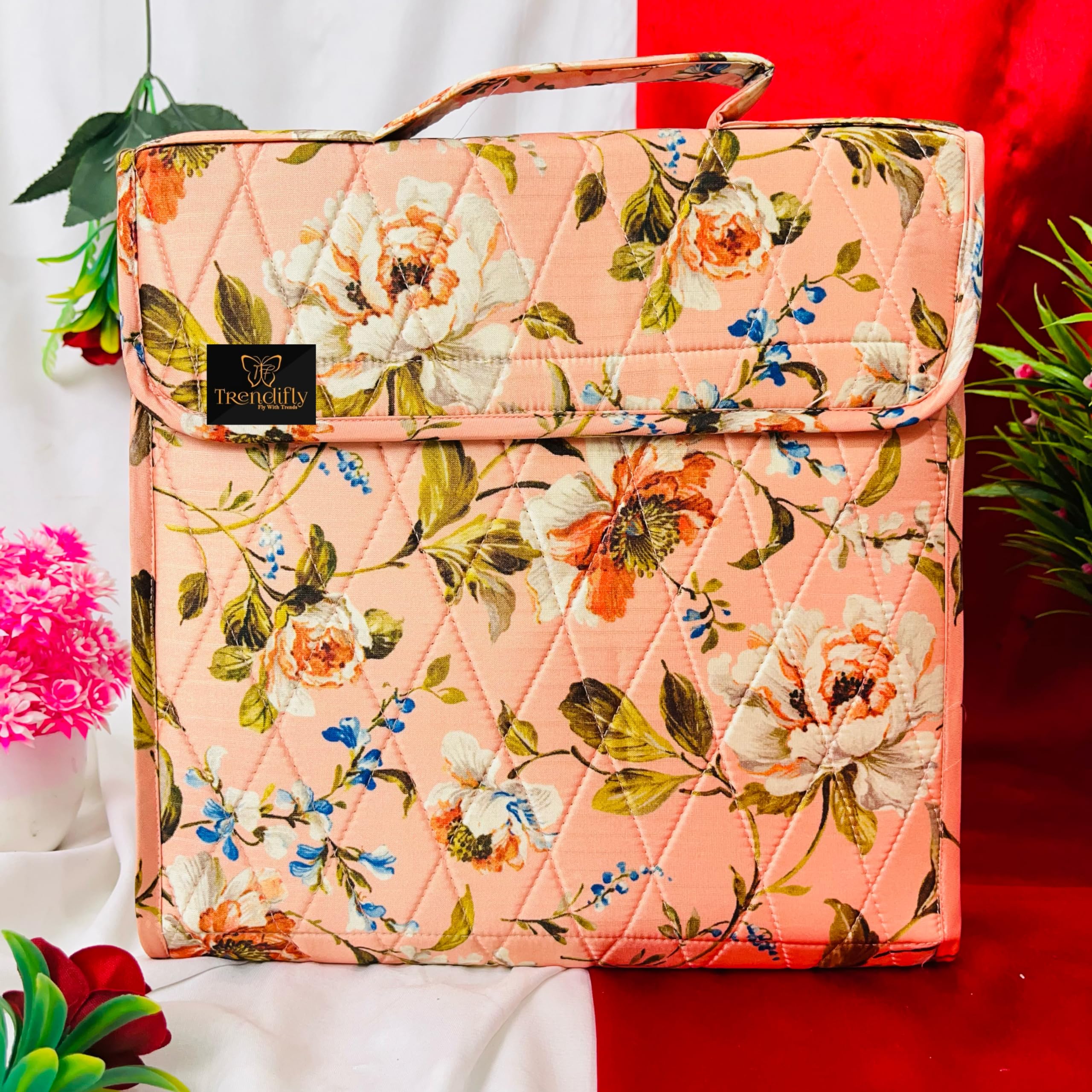 Trendifly Foldable Multipocket Jewellery Organizer Suitcase for Women ...