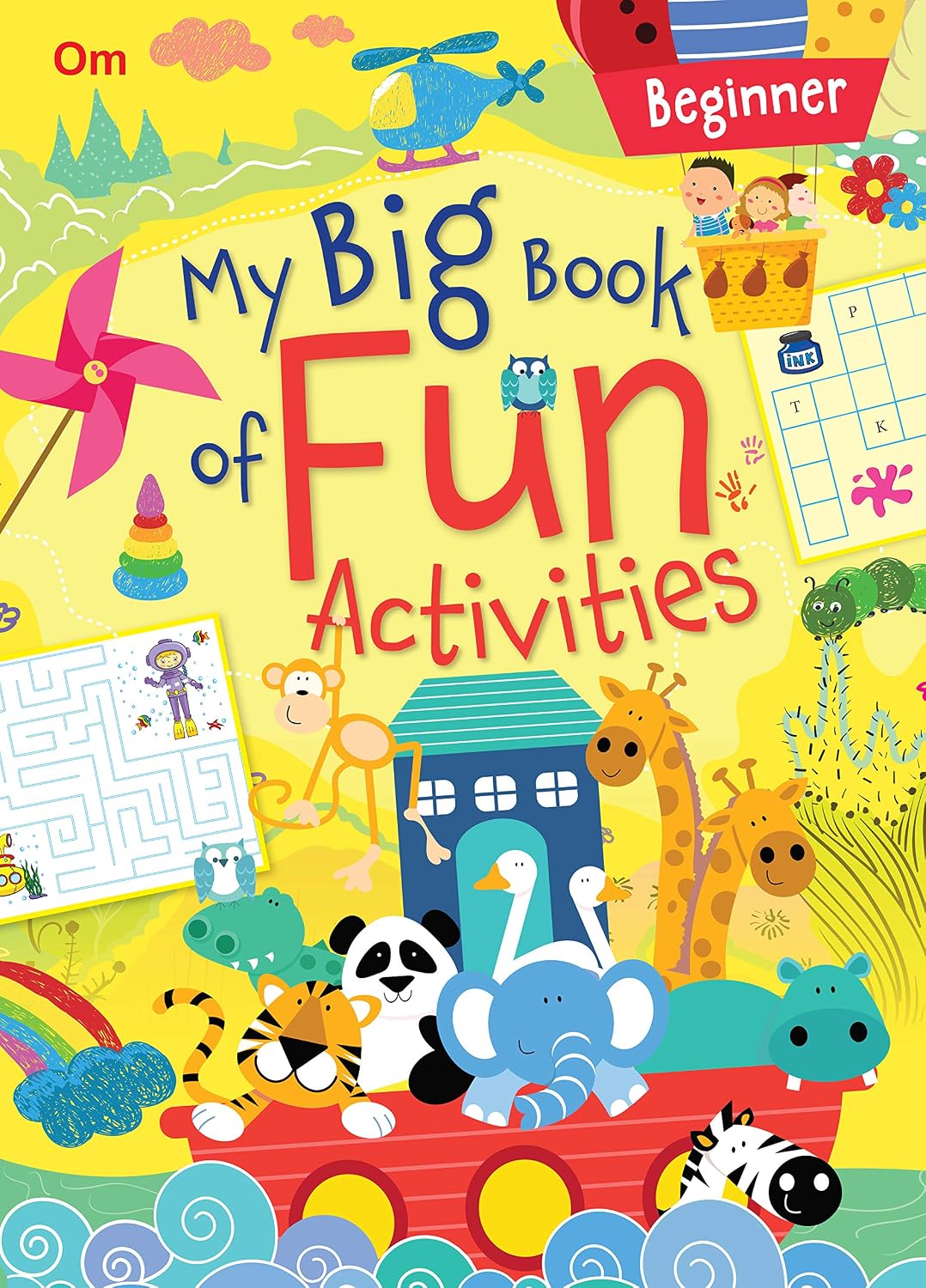 Activity Book: My Big Book of Fun Activities (Beginner): OM Books ...
