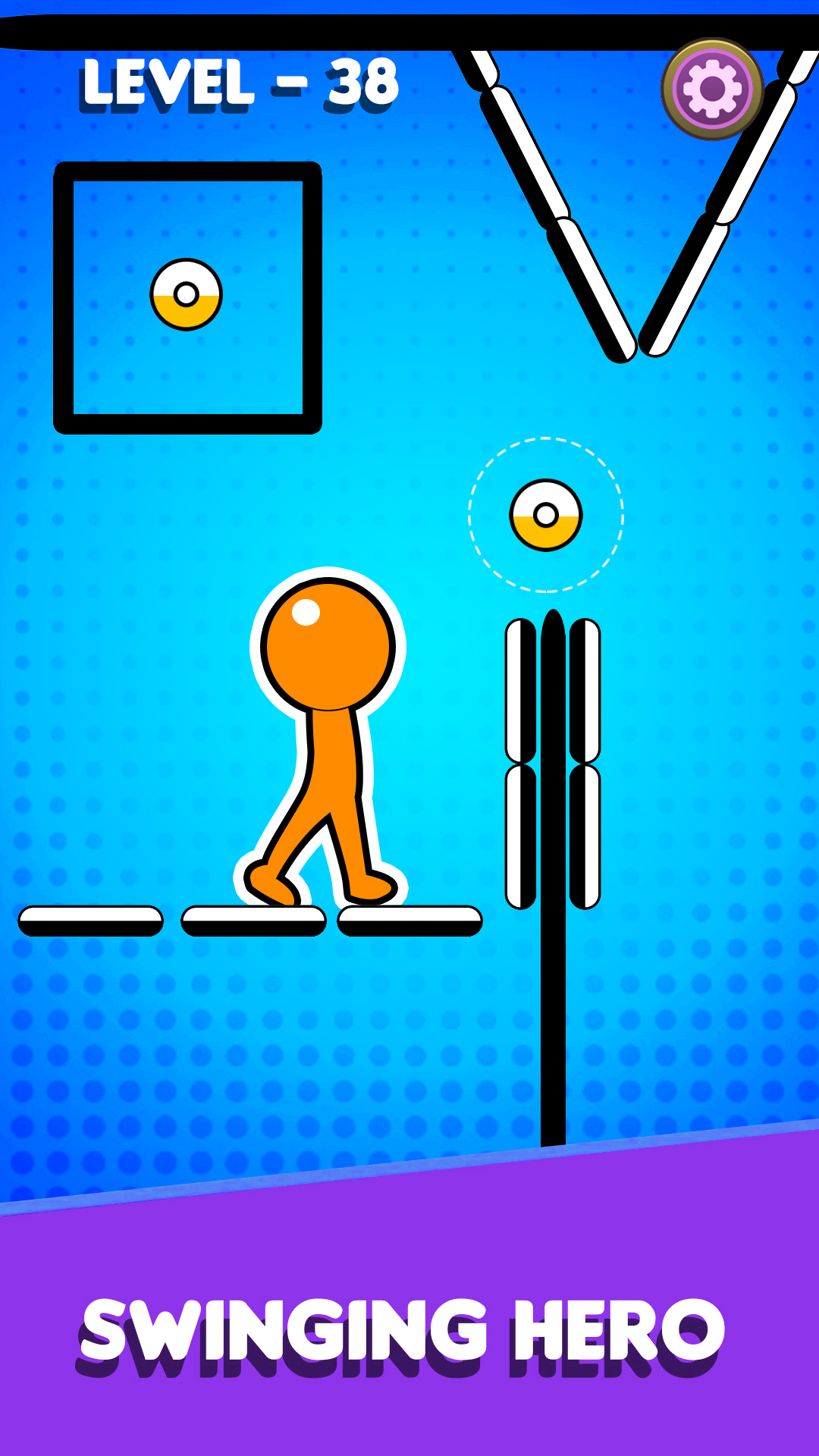 Stickman Hook Rope Master: Spider flying Hero Jump Challenge Rush Super ...