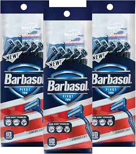 Amazon.com: Barbasol Pivot Twin Premium - Maquinilla de afeitar ...