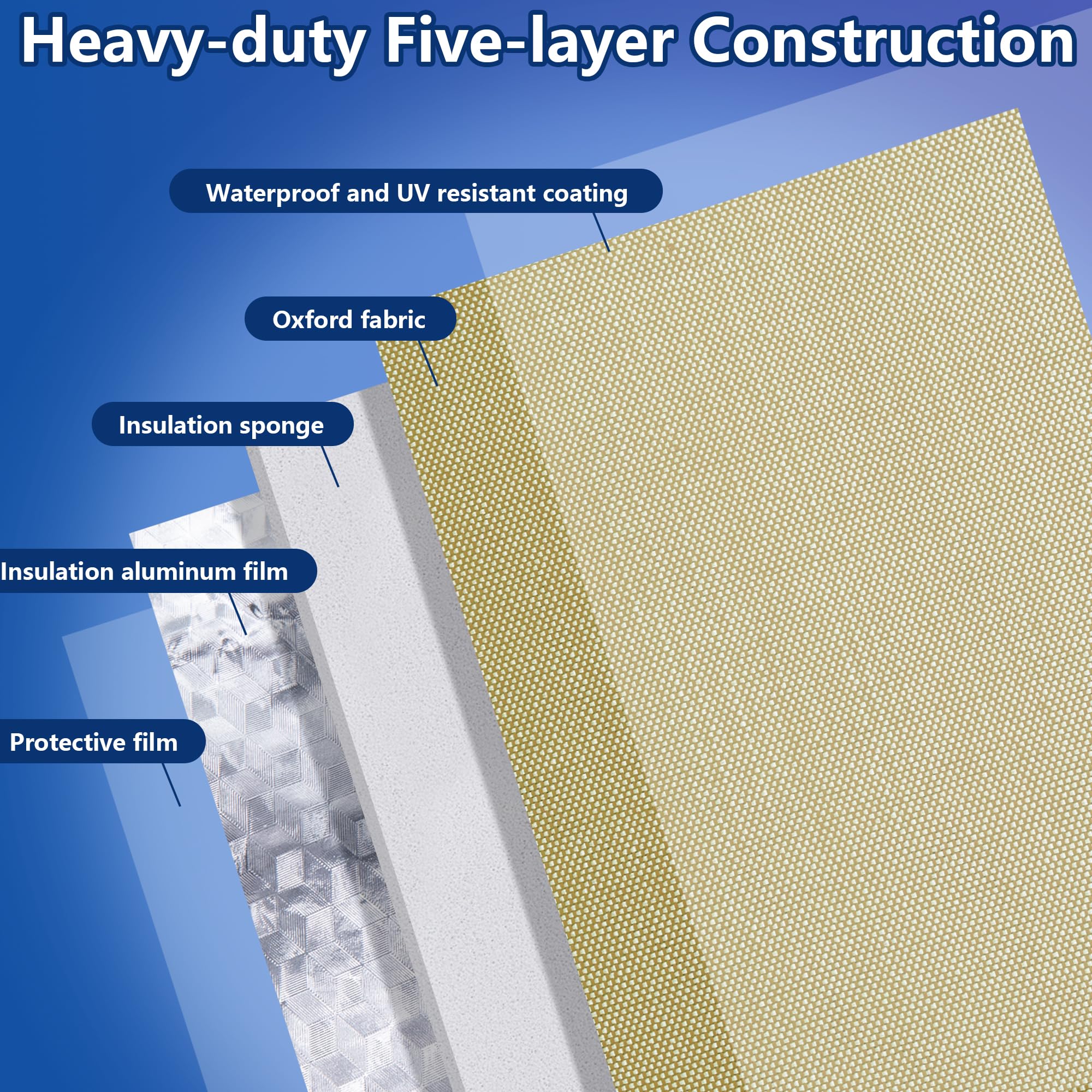 Snapklik.com : 30 X 24 Inch Backflow Preventer Insulation Cover- 3 Way ...