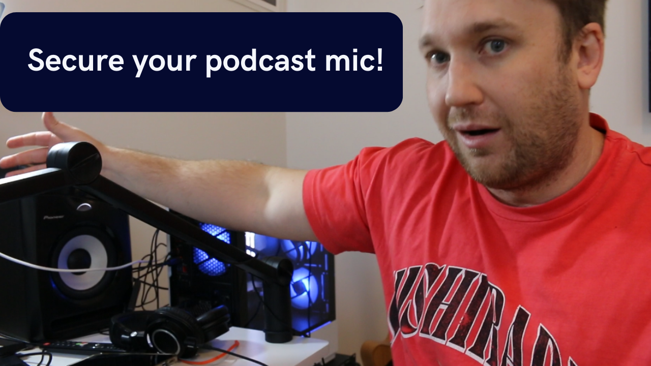 Watch A must have for your podcast microphone! on Amazon Live