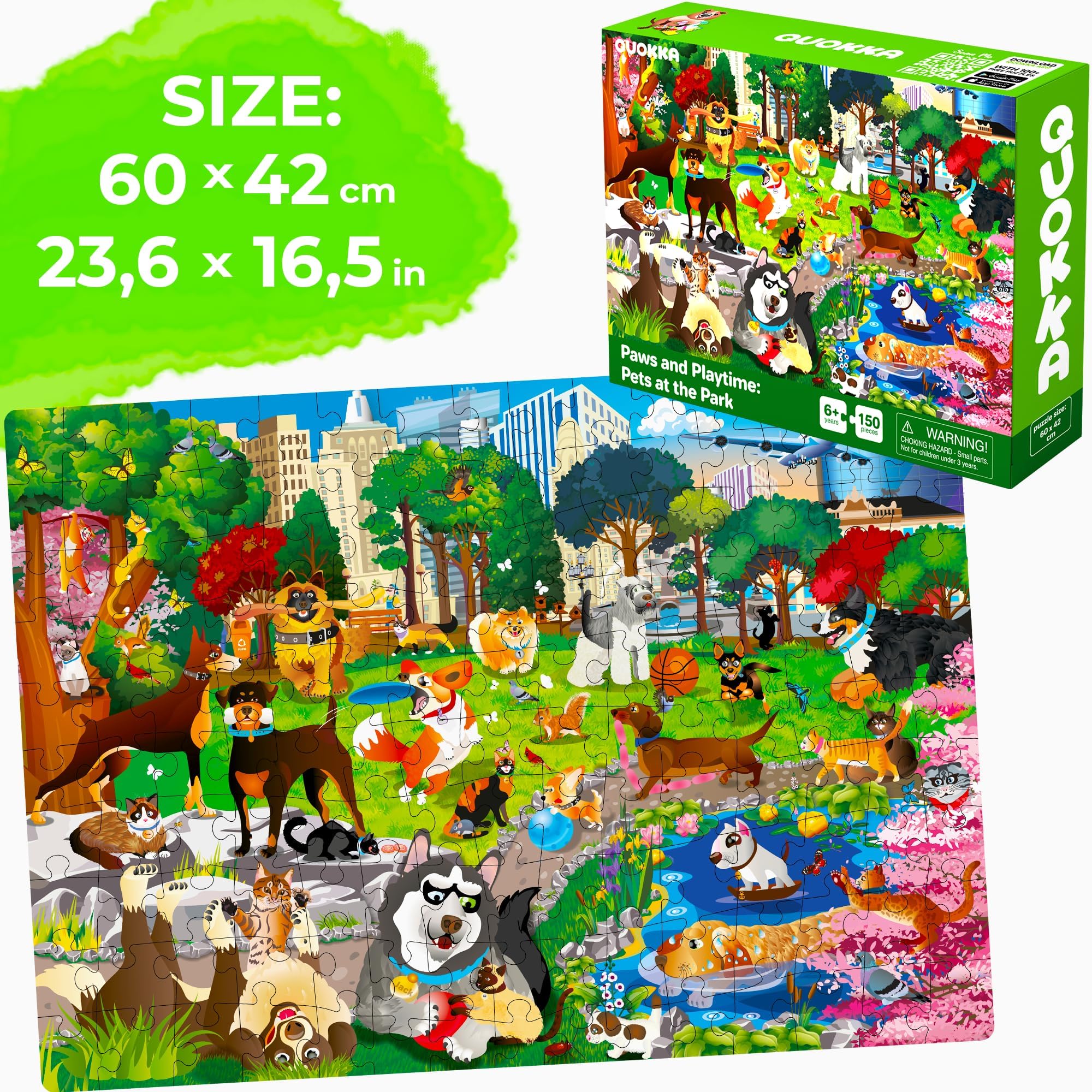 Snapklik.com : Floor Puzzles For Kids Ages 8-10 3X150 Piece Puzzles For ...