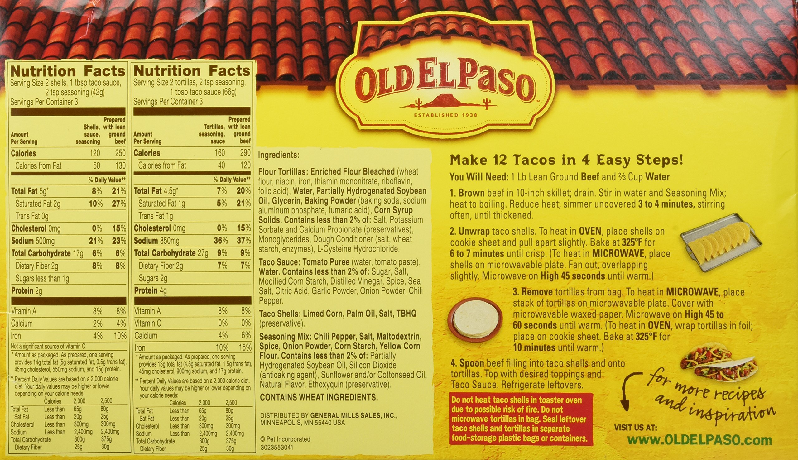 Old Paso Taco Box