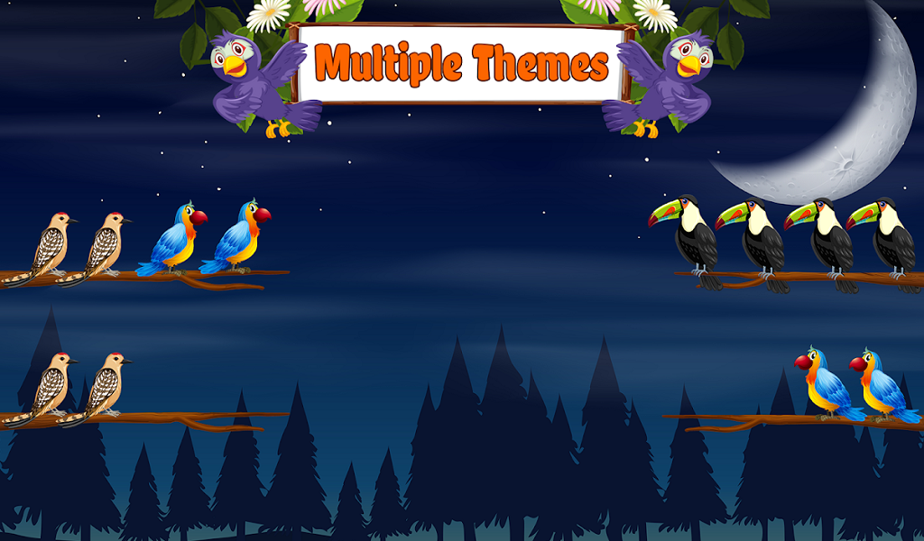 Bird Sort Puzzle Master - Fun Color Sorting Relaxing Sortpuzz Game ...