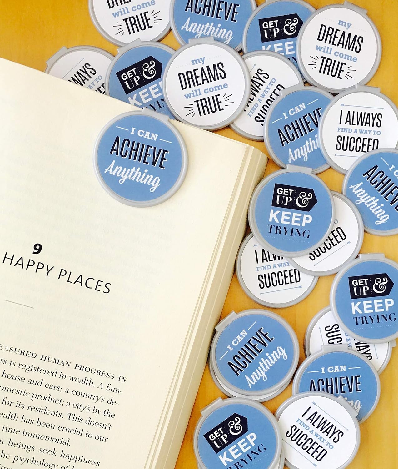 Amazon.com: Motivational #3 Bookmarks - 36 Bulk Bookmarks for Kids Girl ...