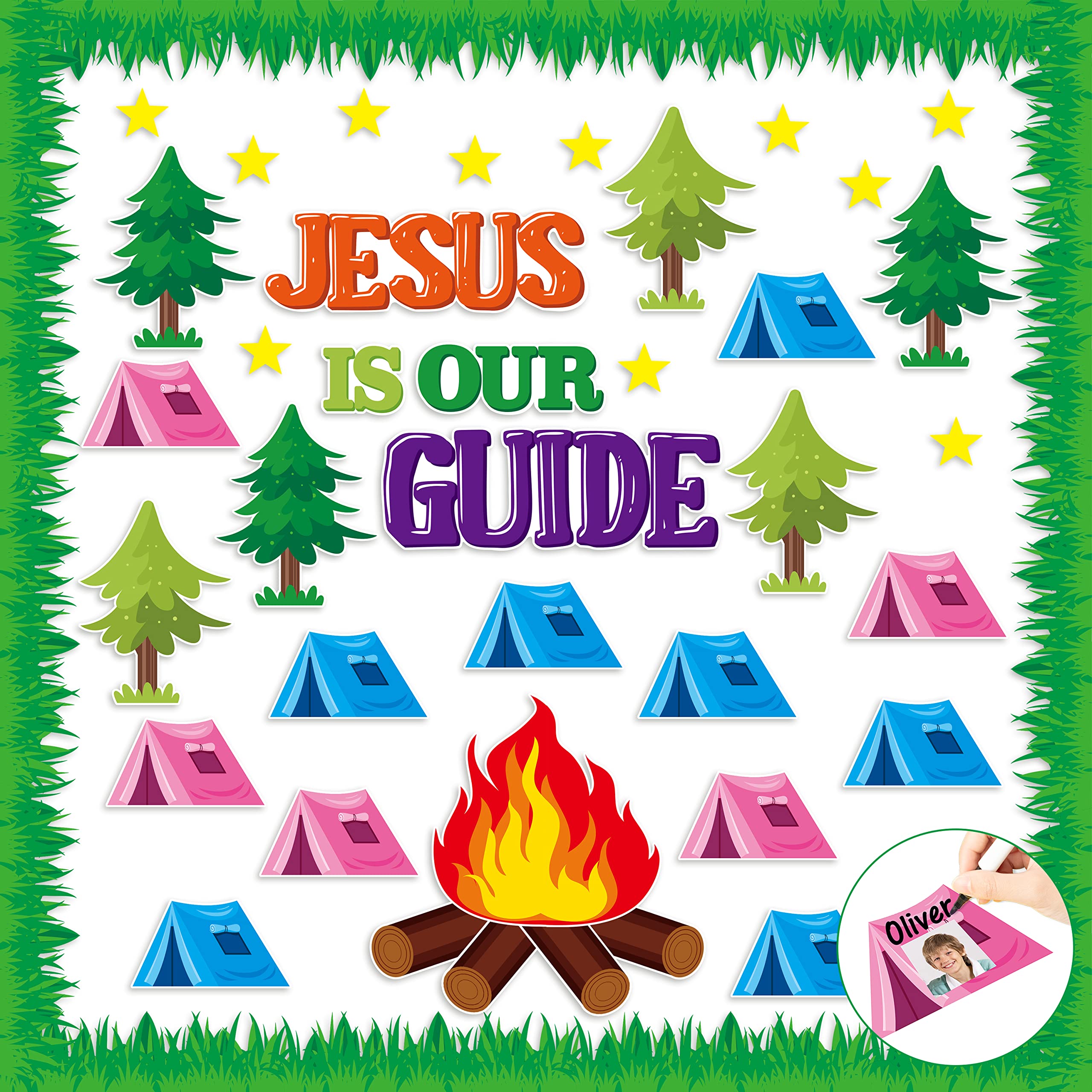 Sunday School Name Chart Names Of Jesus, Christmas Activity,