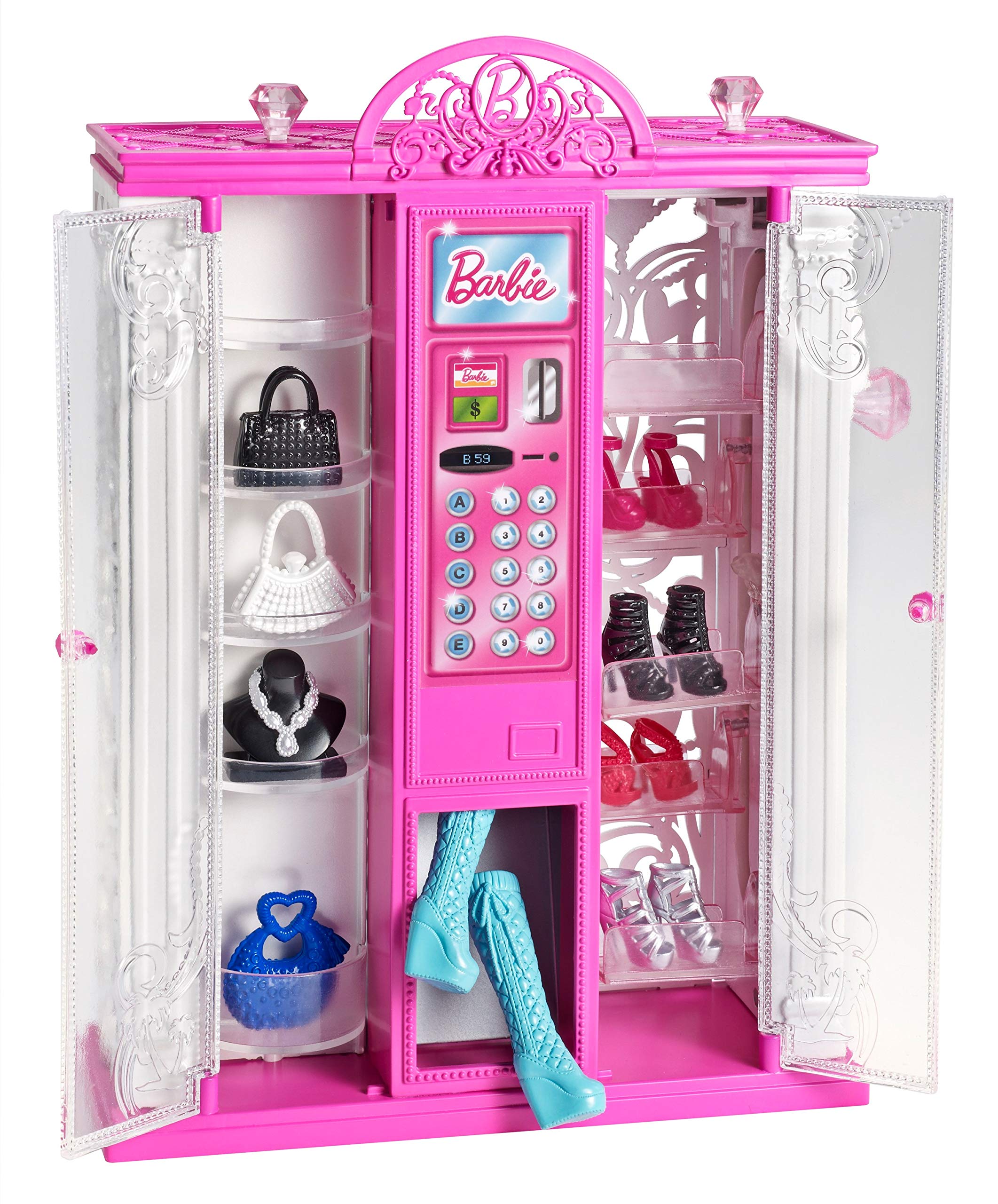 Barbie Life in the Dreamhouse Fashion Vending Machine : Amazon.co.uk ...