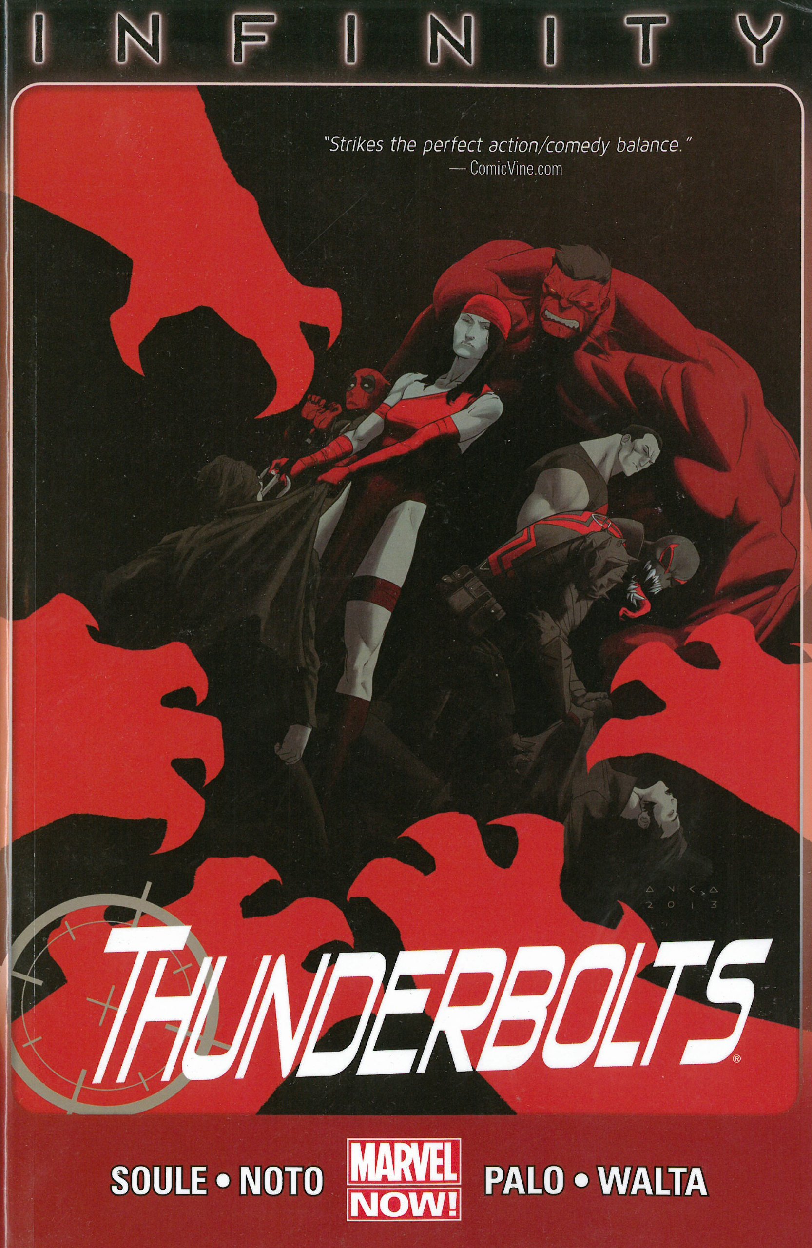 Amazon.com: Thunderbolts 3: Infinity (Marvel Now): 9780785166962: Soule ...