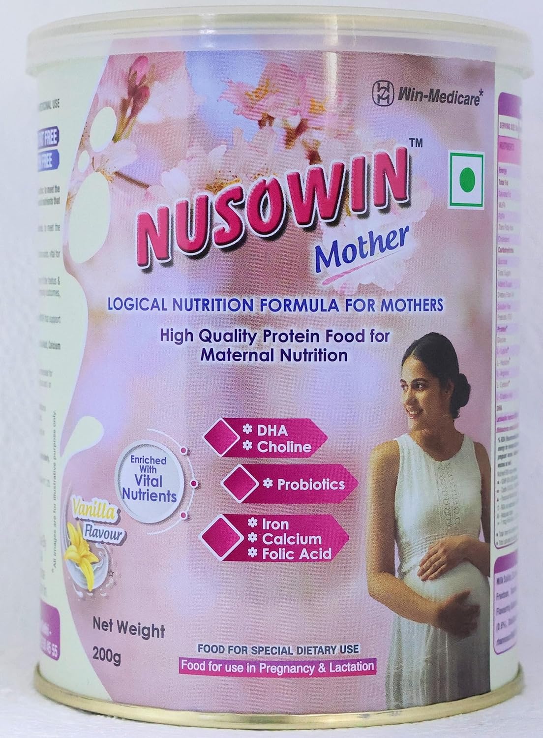 Nusowin Mother Vanilla - Pack of 200g Powder : Amazon.in: Health ...