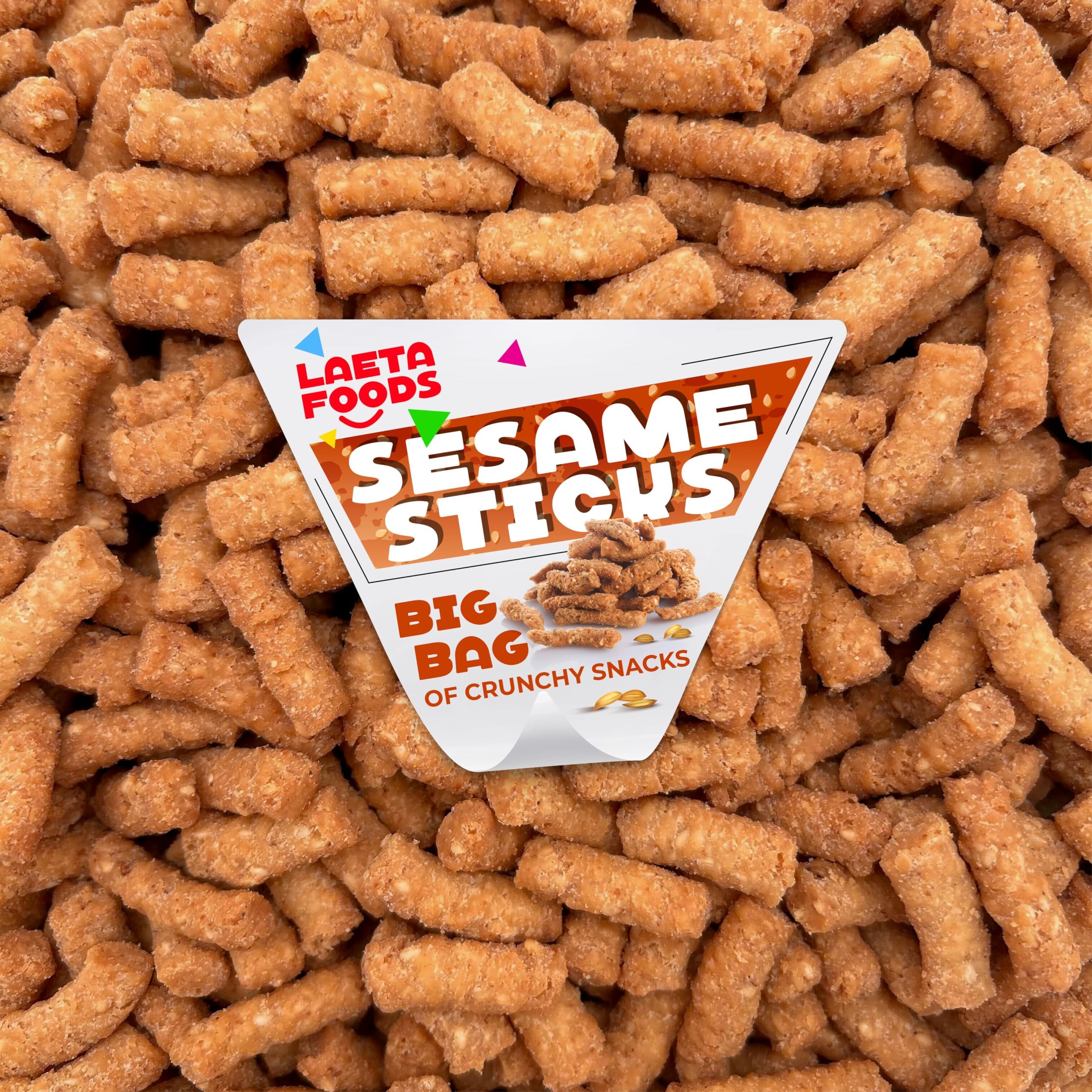 Amazon.com: Oregon Farm Fresh Snacks Honey Roasted Sesame Sticks ...