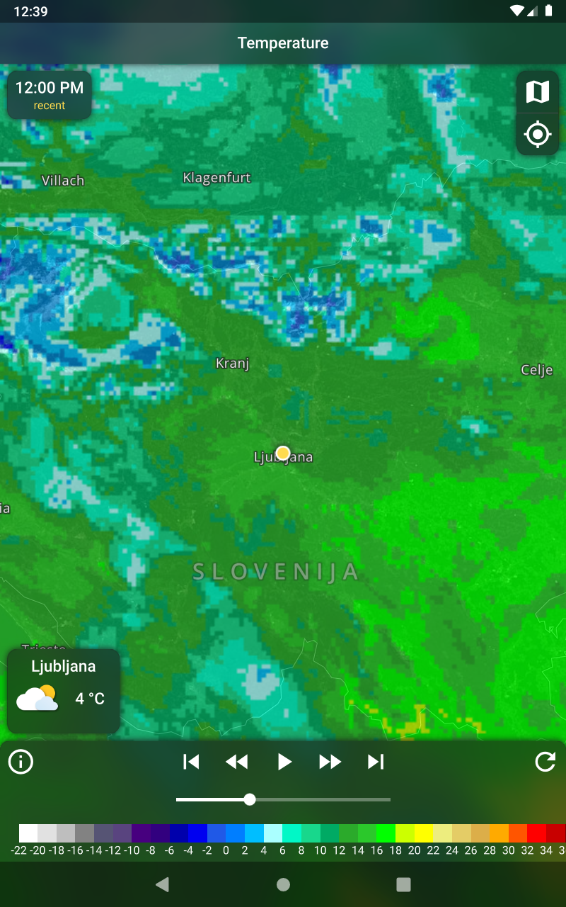Vremenar Weather - App on Amazon Appstore